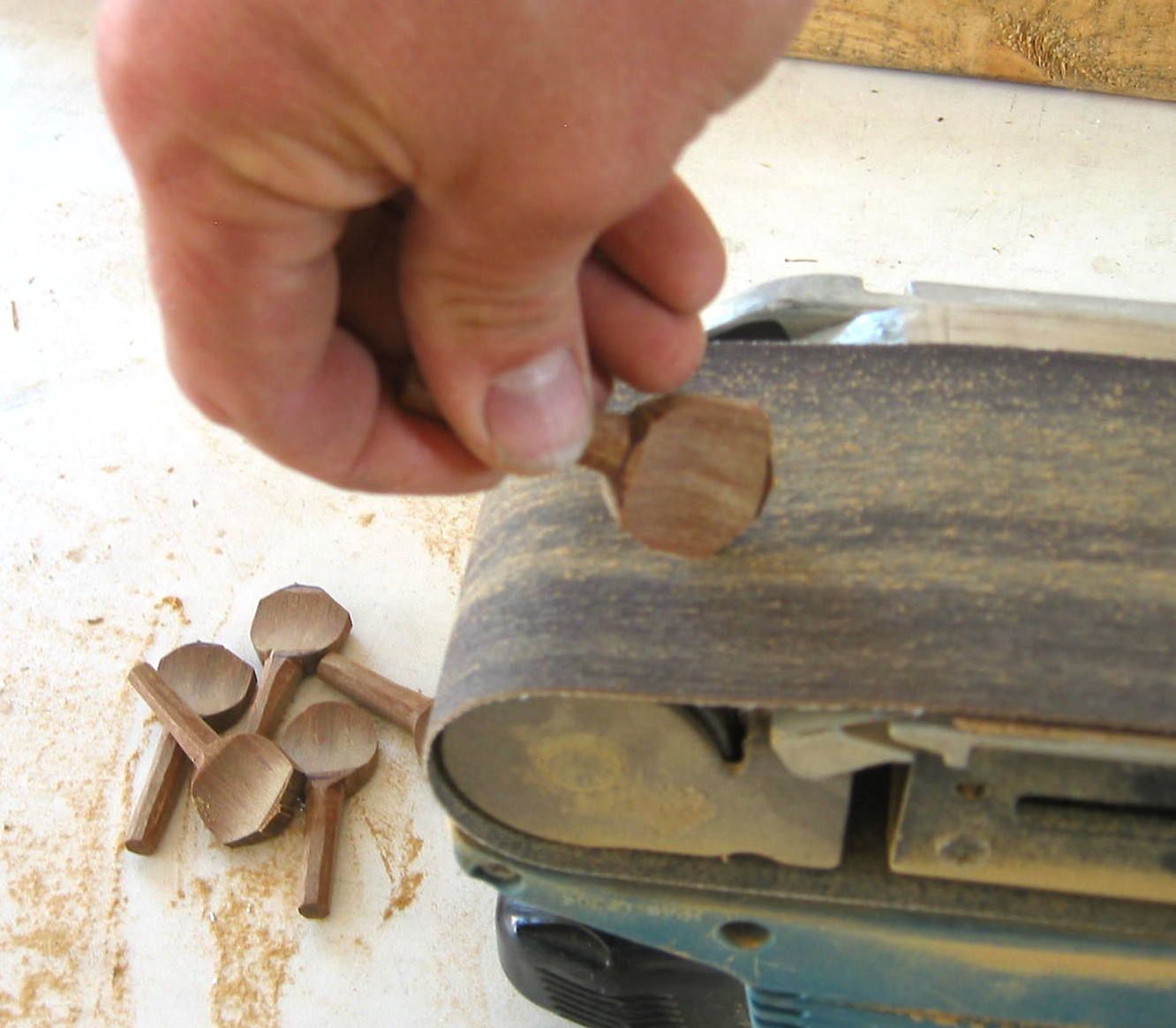 Cookie Tin Banjo Part 3: Make Tuning Pegs From Scrap Wood : 8 Steps ...