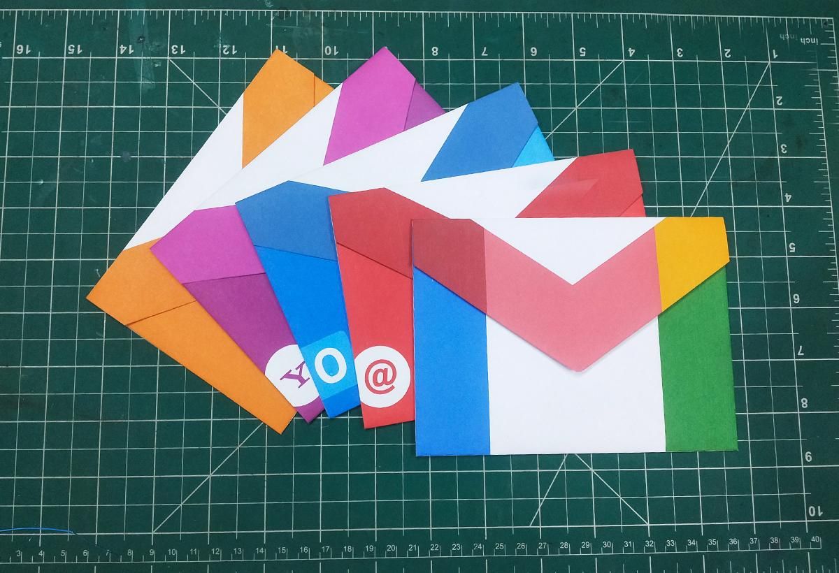 How to Make E-mail Paper Envelope | Gmail : 6 Steps (with Pictures ...