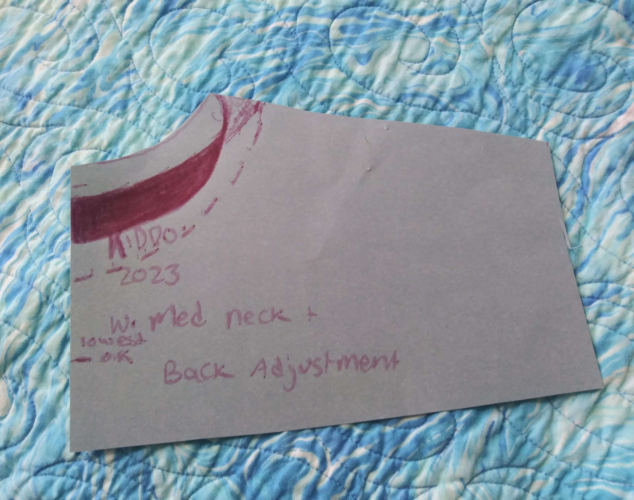 How to Make a Sewing Pattern Neckline Template : 7 Steps - Instructables