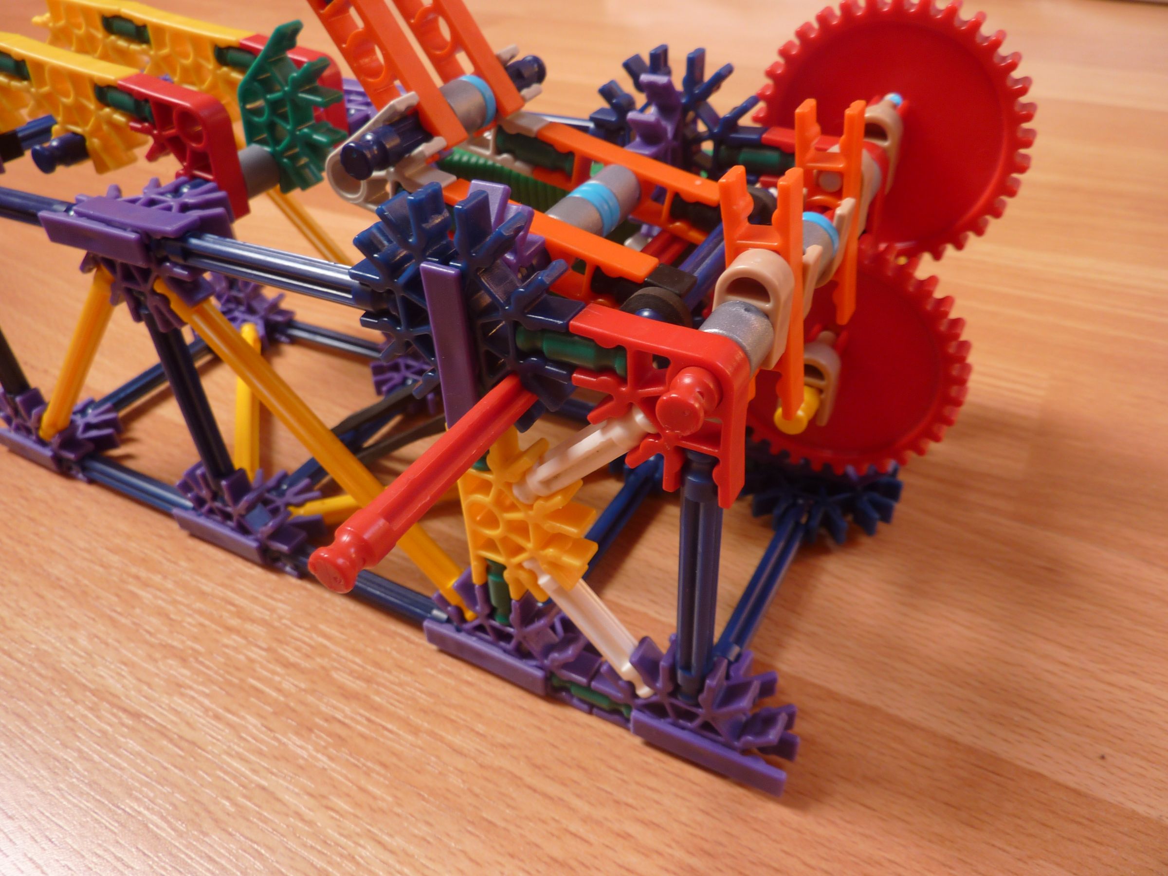 Jump Lift, a Knex Ball Machine Lift : 7 Steps - Instructables