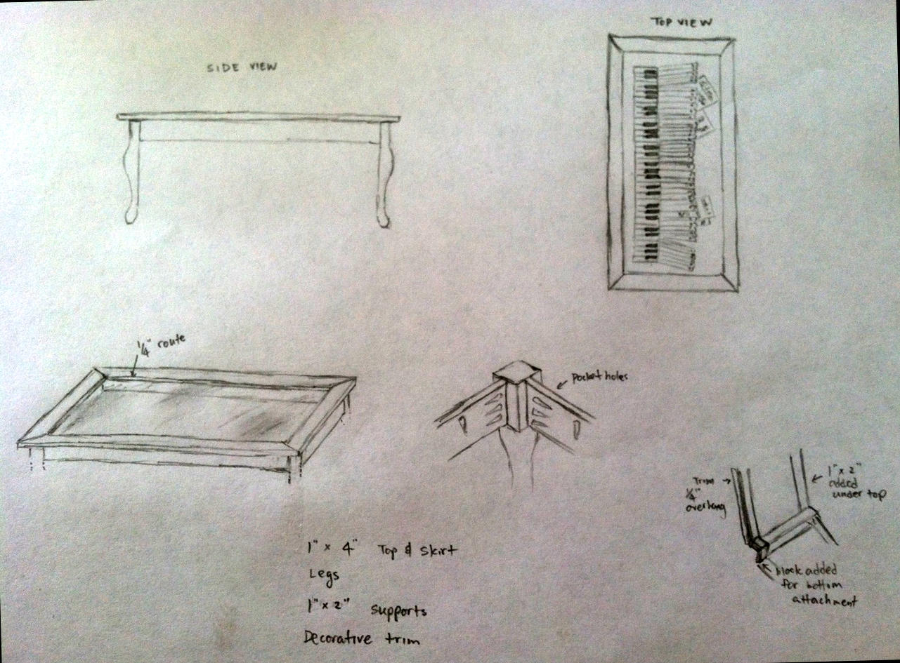 Piano Coffee Table : 8 Steps (with Pictures) - Instructables