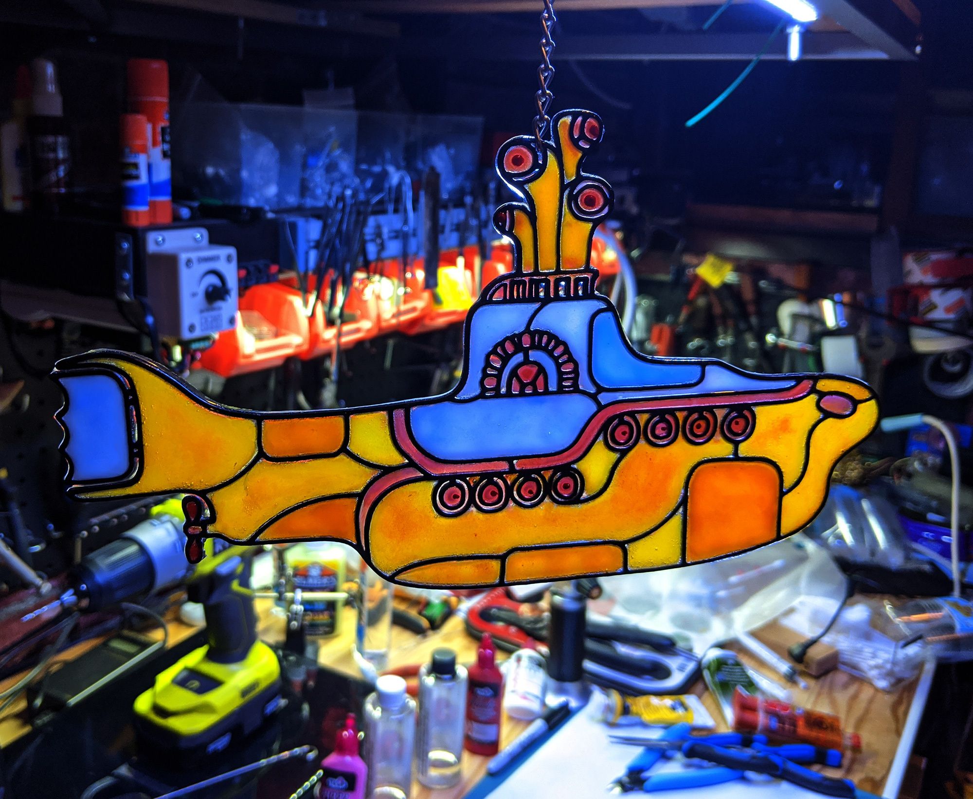 3D Printed Stained Glass Effect Suncatchers : 4 Steps (with Pictures ...