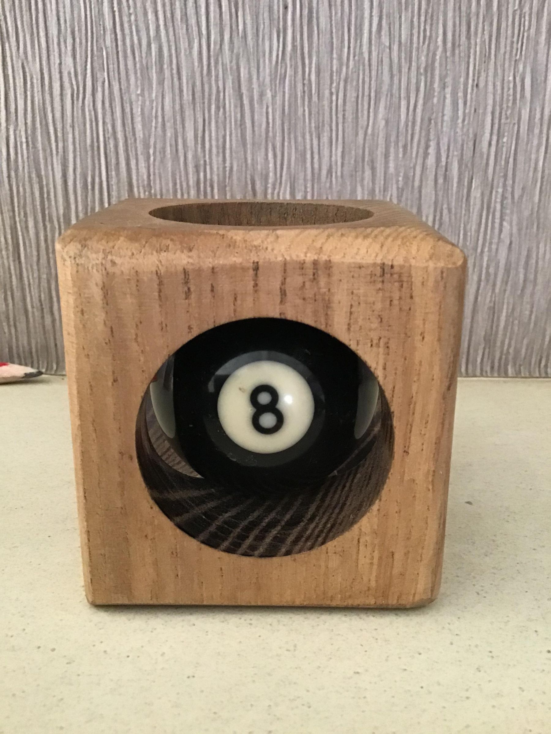 8-Ball in Solid Wood Cube : 12 Steps (with Pictures) - Instructables