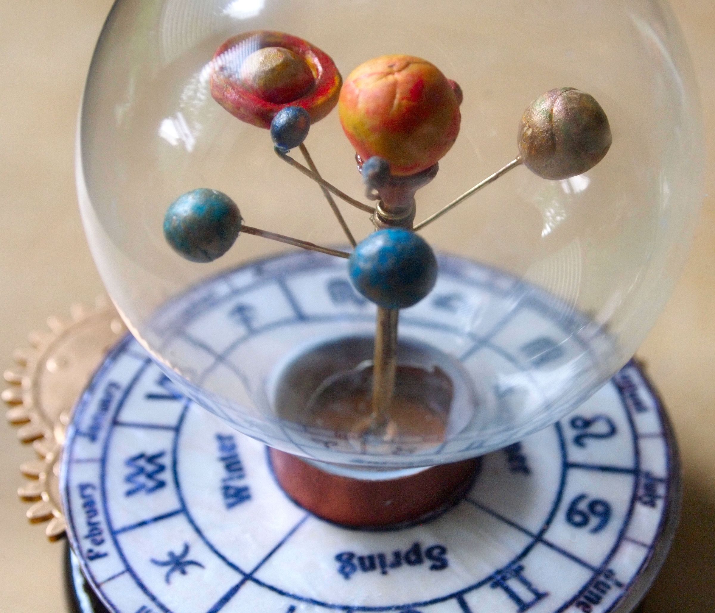Miniature Revolving Solar System : 10 Steps (with Pictures) - Instructables