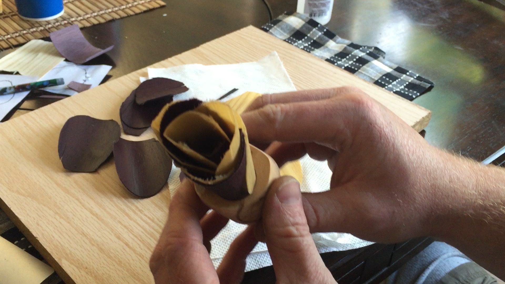 Wood Veneer Rose : 14 Steps (with Pictures) - Instructables