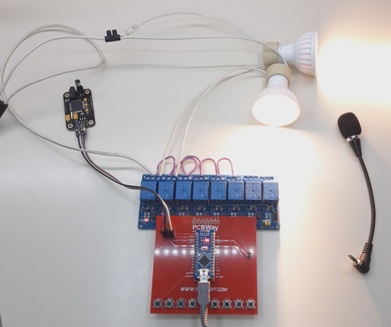 Control Lights by Voice Commands and Keys - Instructables
