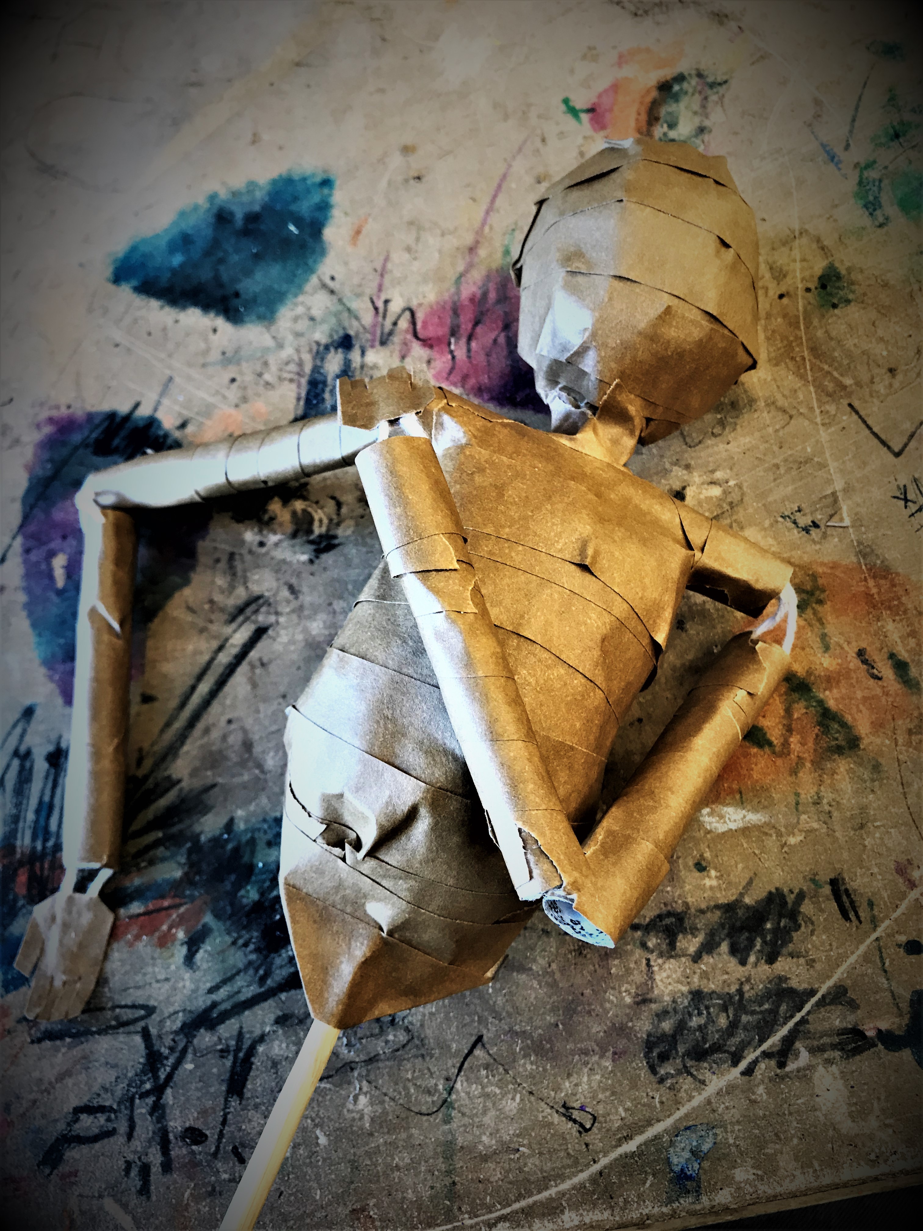 Scrappy Articulated Rod Puppet : 7 Steps (with Pictures) - Instructables