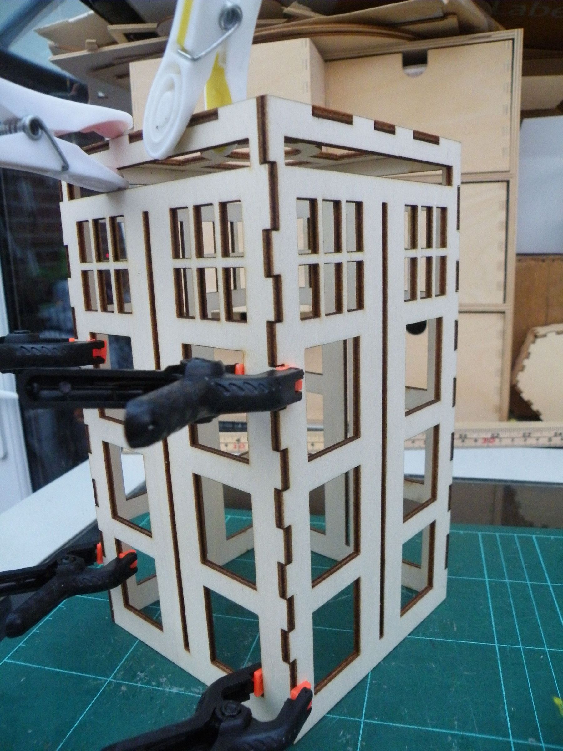 Tardis Lampshade : 9 Steps (with Pictures) - Instructables