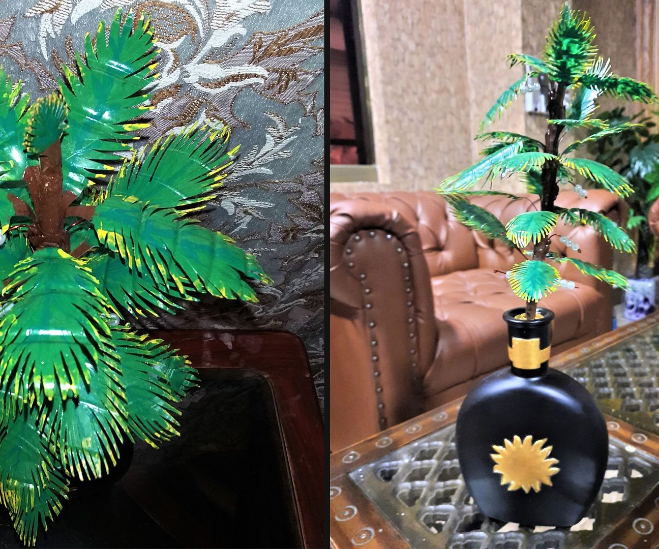 How to Make Artificial Tree From Plastic Bottle|DIY Tree From Wine ...