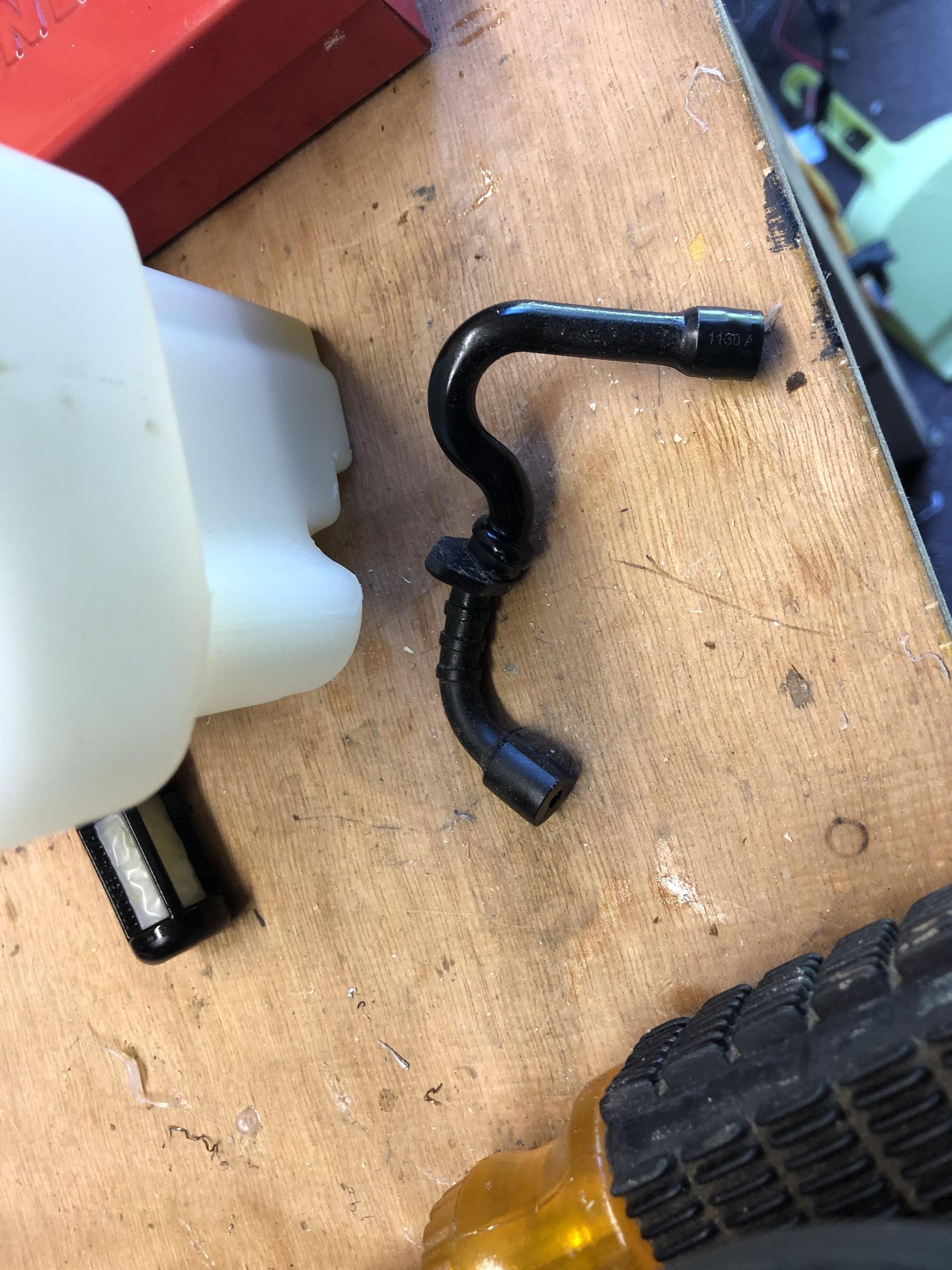 Stihl MS180 Chainsaw Fuel Line and Filter Replacement : 3 Steps (with ...