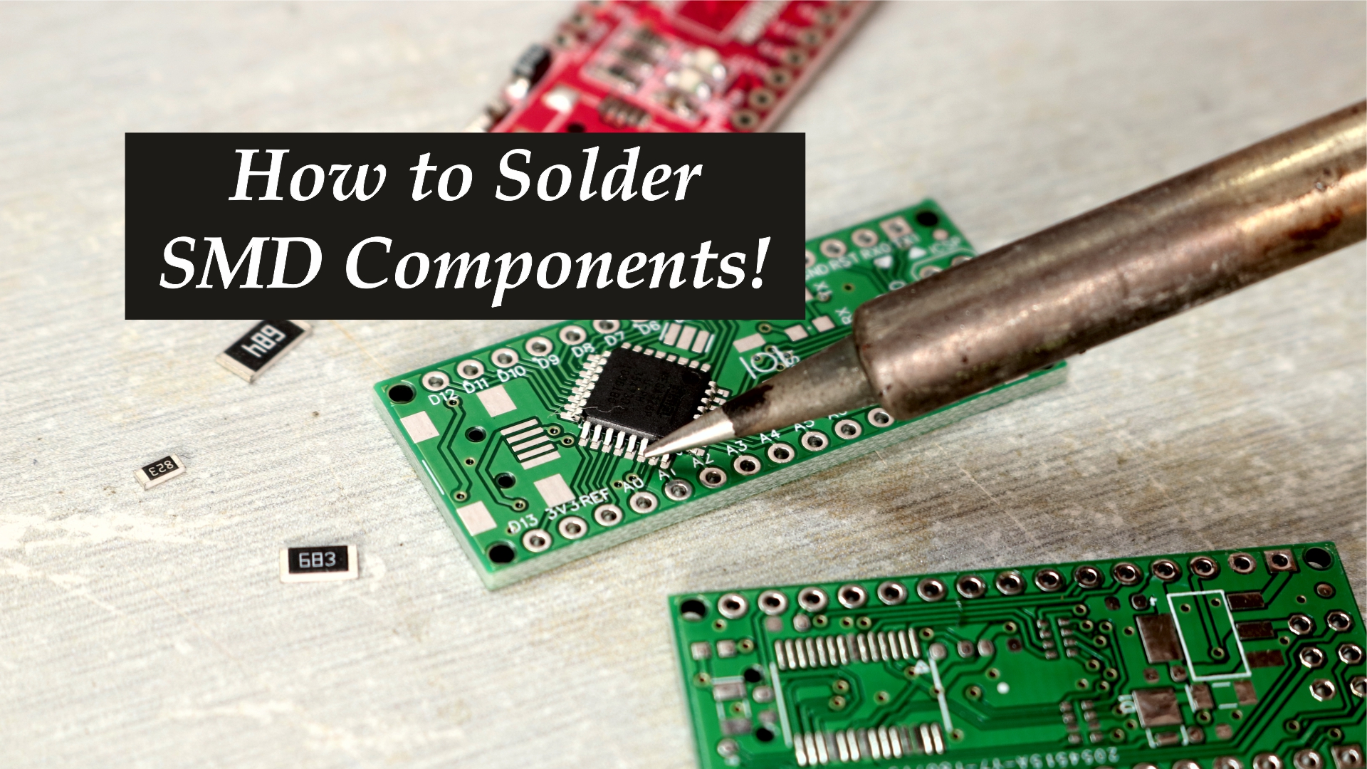 How to Solder SMD ! : 7 Steps (with Pictures) - Instructables