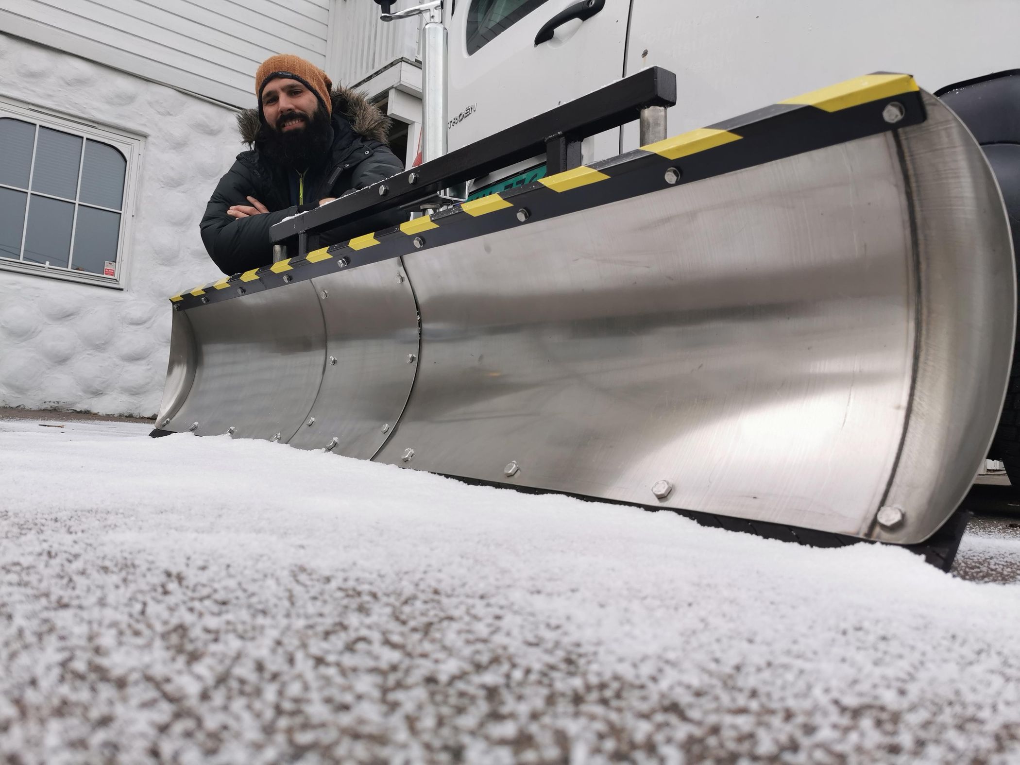 Snow Plow - Made From an Old Hot Water Tank : 8 Steps (with Pictures ...