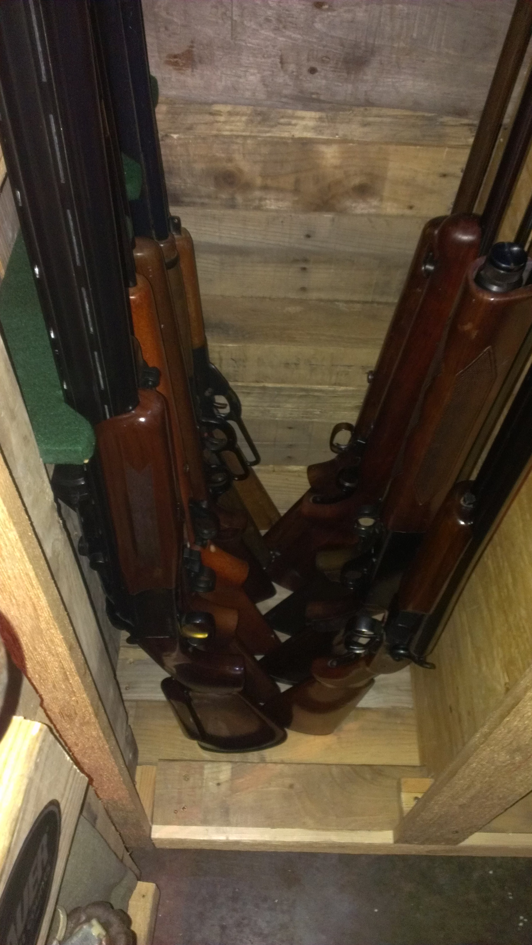 Repurposed Pallets Into Gun Cabinet : 10 Steps - Instructables