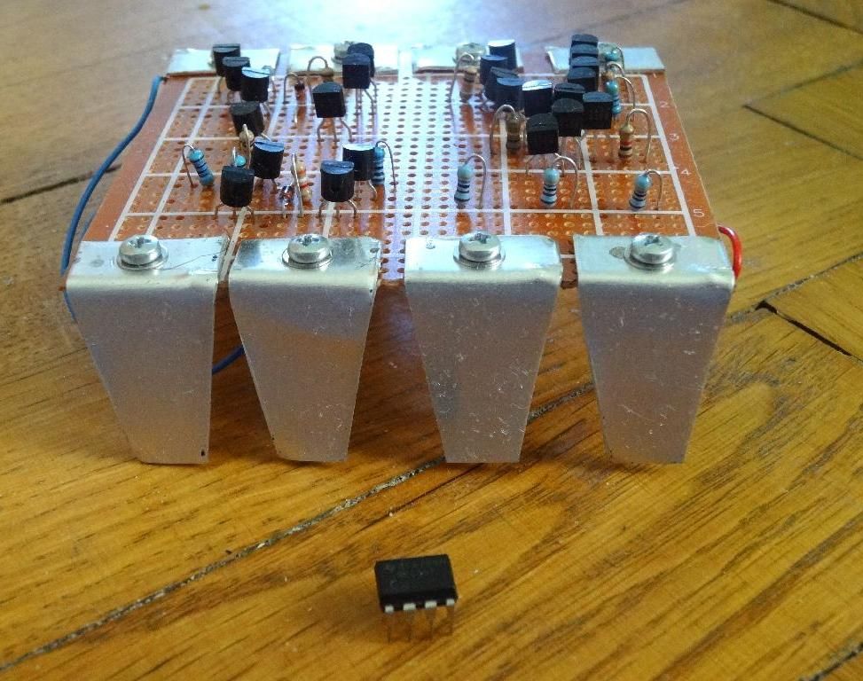The Famous NE555 Timer-IC, Original and a Bit Larger (with Pictures ...