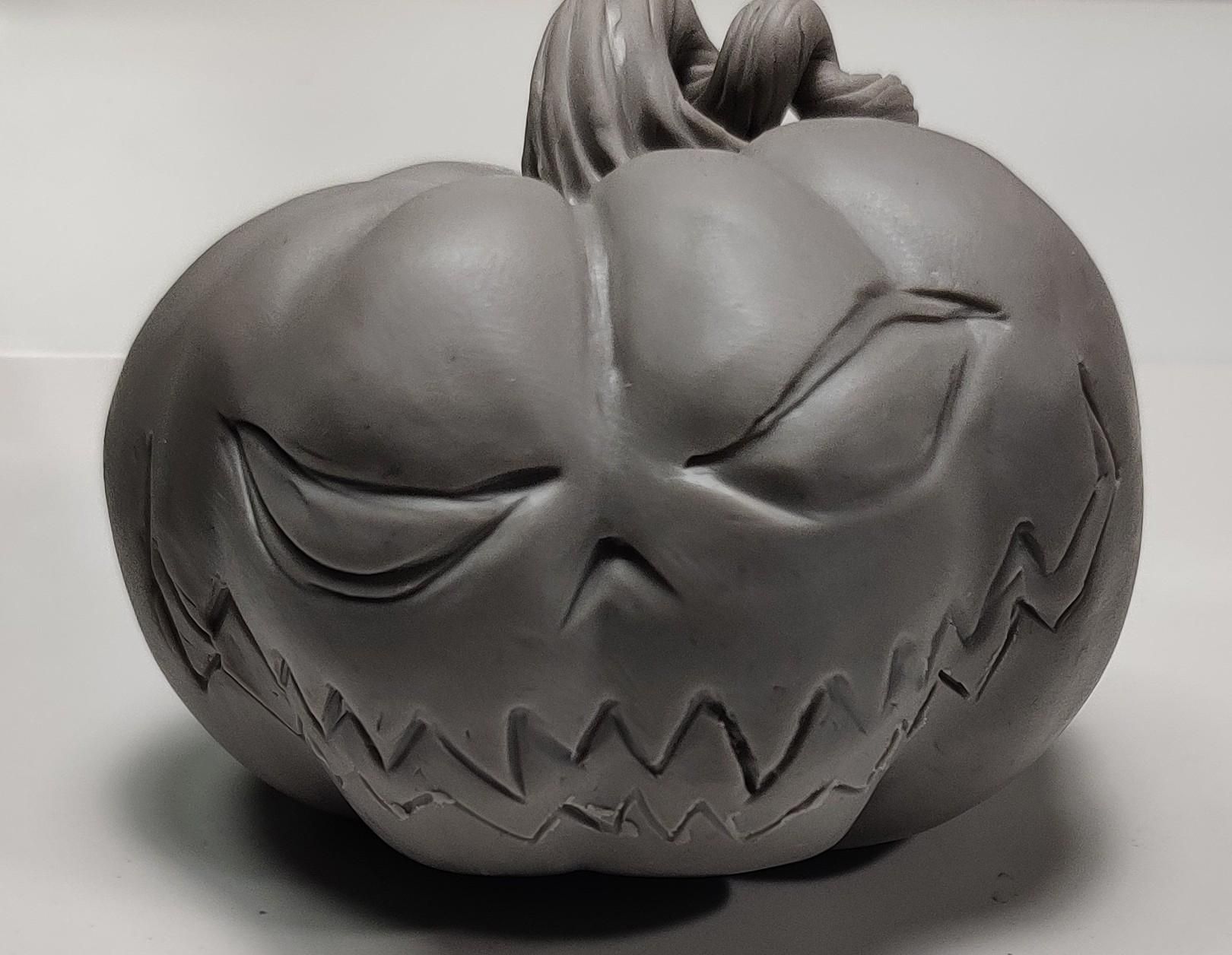 Sculpting and Painting a Polymer Clay Jack-O'-Lantern : 7 Steps (with ...