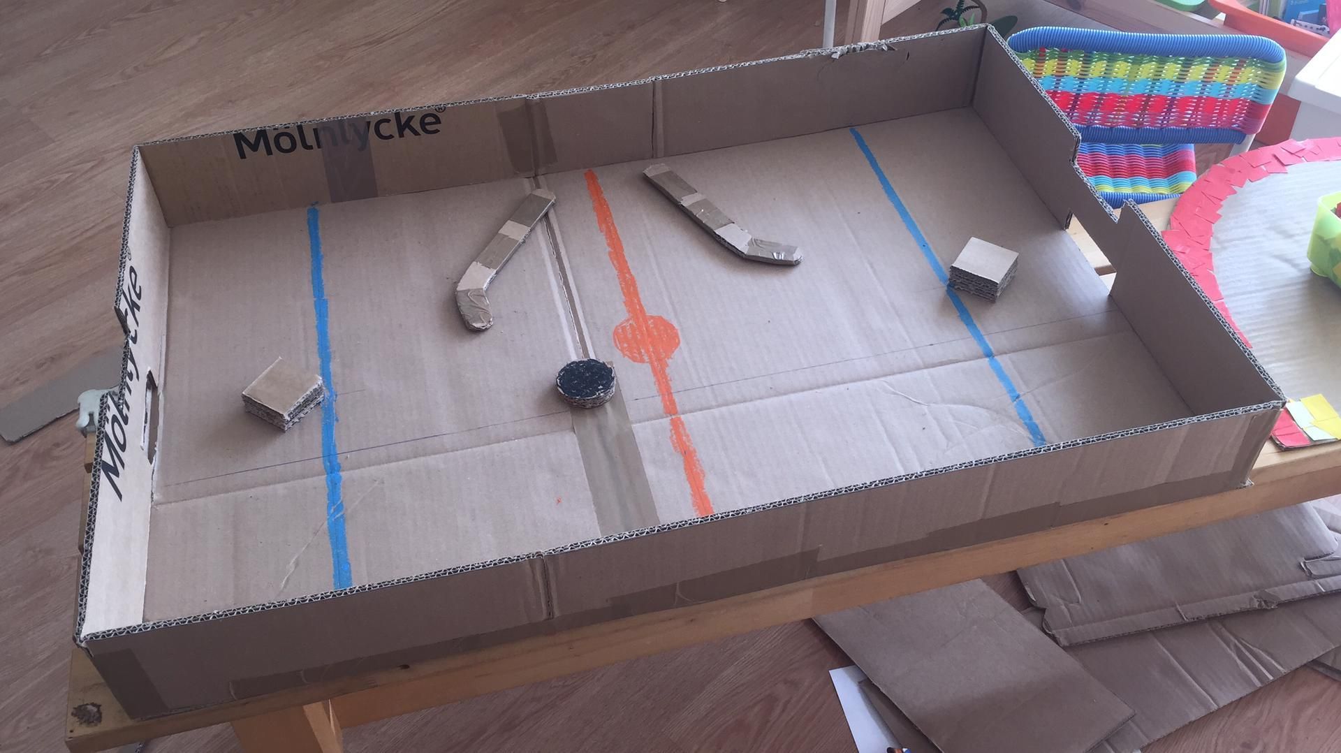 Cardboard Nok Hockey! : 10 Steps (with Pictures) - Instructables
