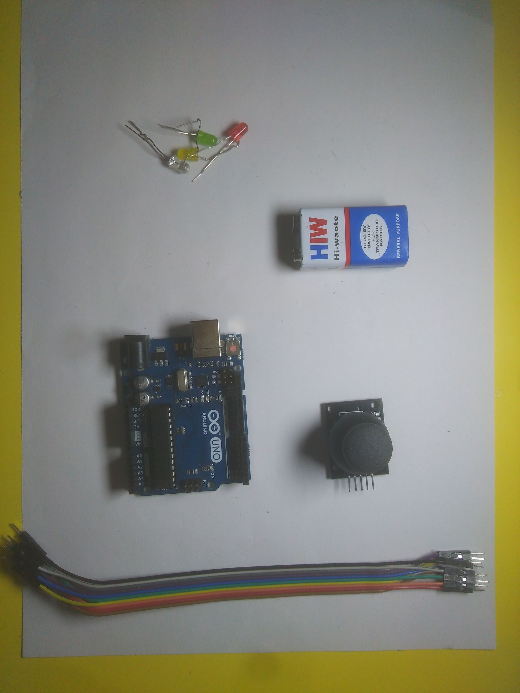 Led Indication by Joystick : 3 Steps - Instructables