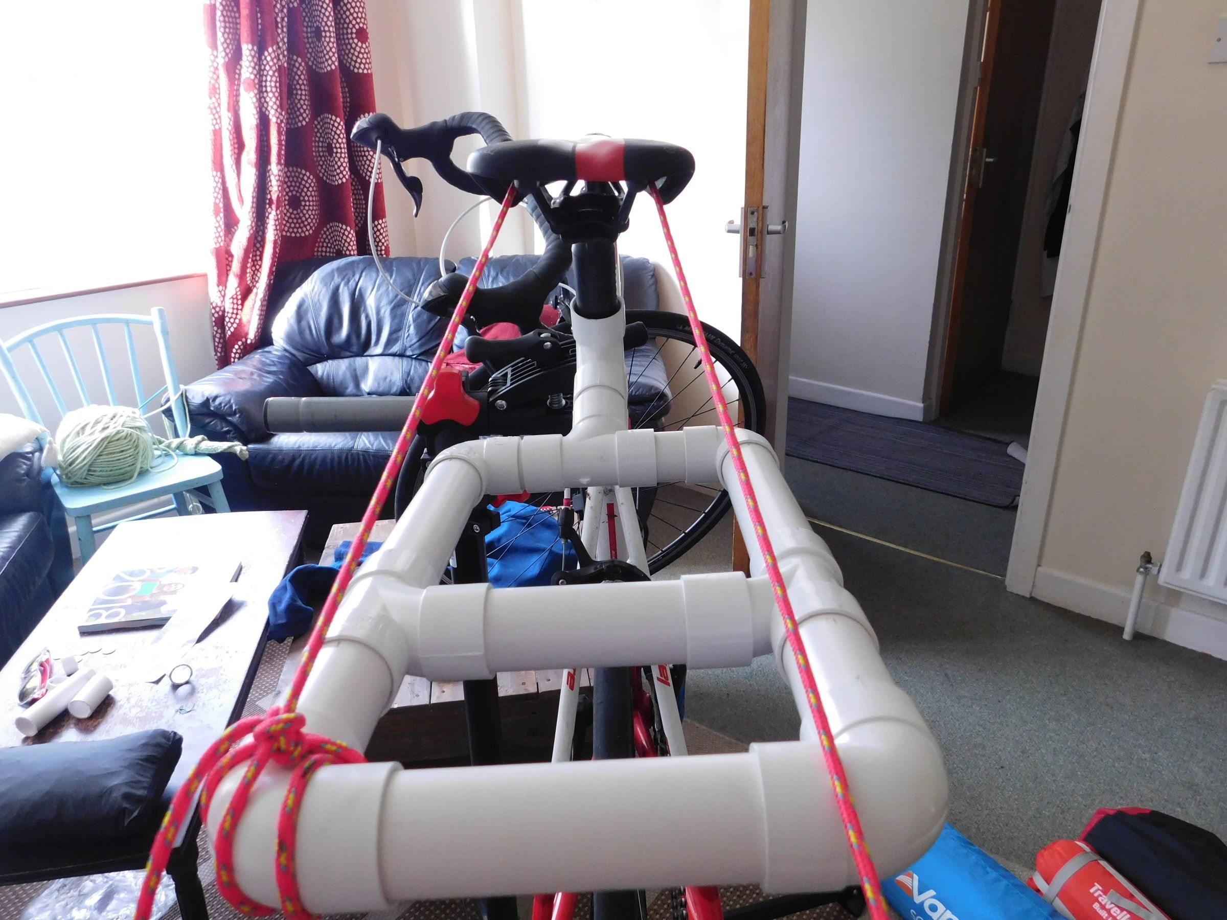 PVC Bicycle Luggage Rack : 8 Steps (with Pictures) - Instructables