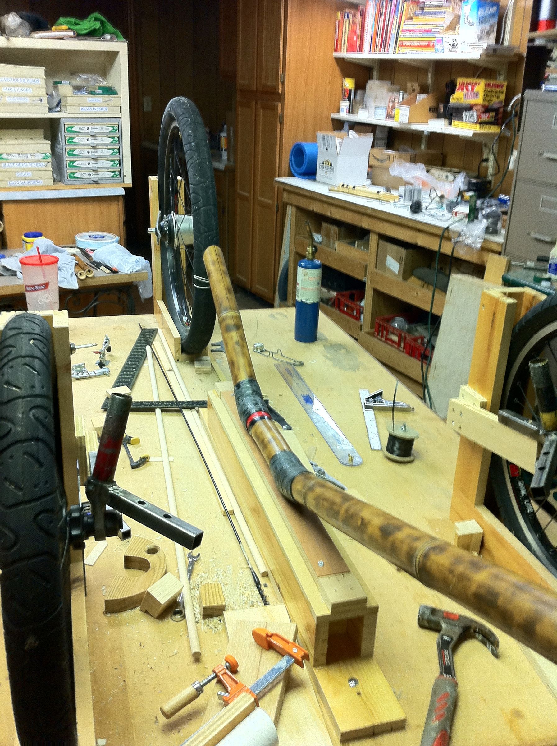 Building a Recumbent Bamboo Trike Frame : 23 Steps (with Pictures ...