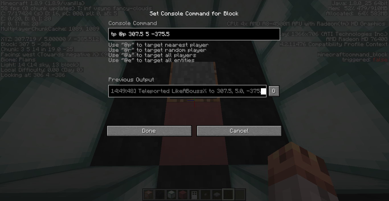 How to Create Teleportation Pods in Minecraft V.2 : 6 Steps - Instructables