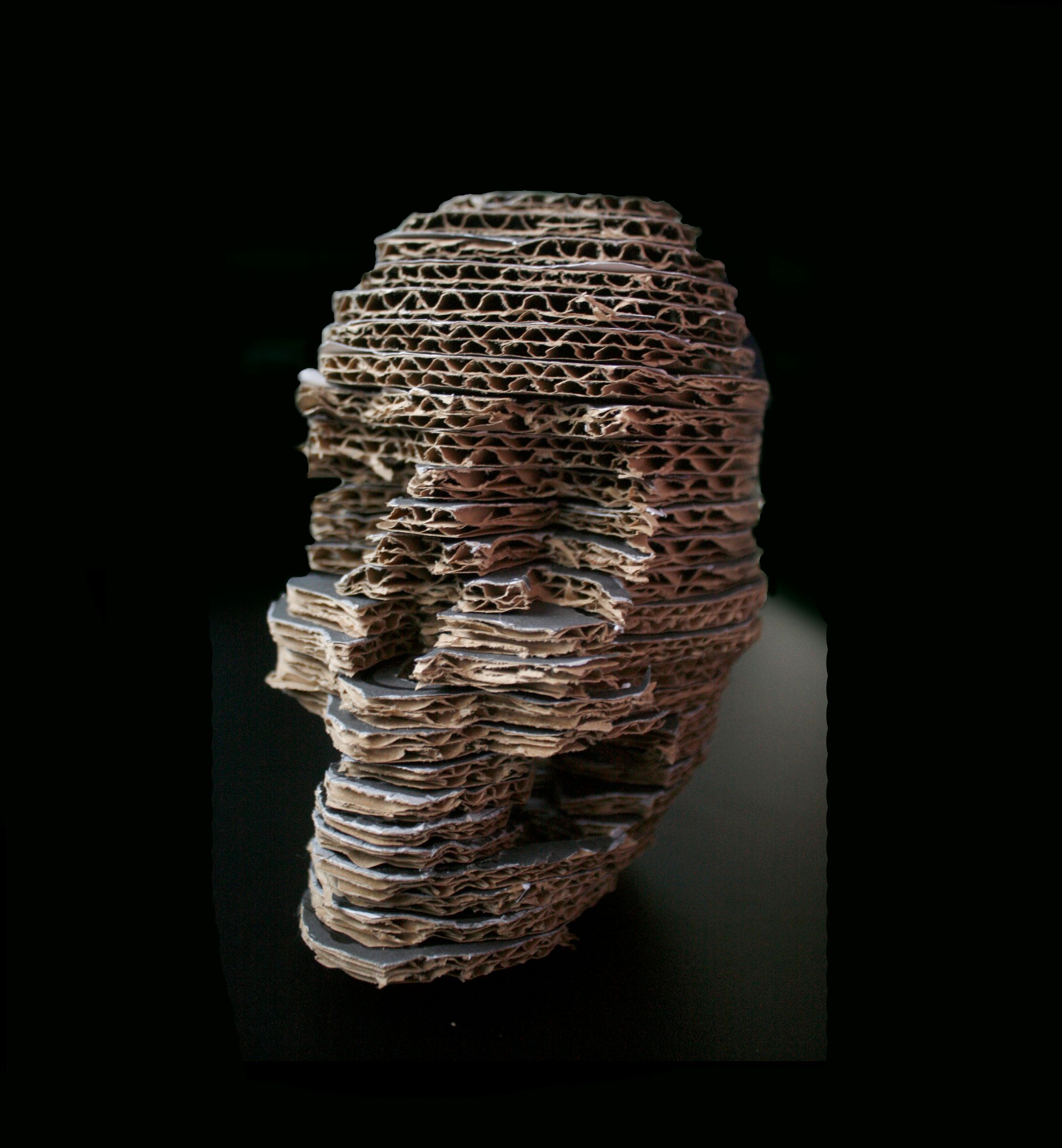 Making a Minimalistic Skull Out of Cardboard : 6 Steps (with Pictures ...