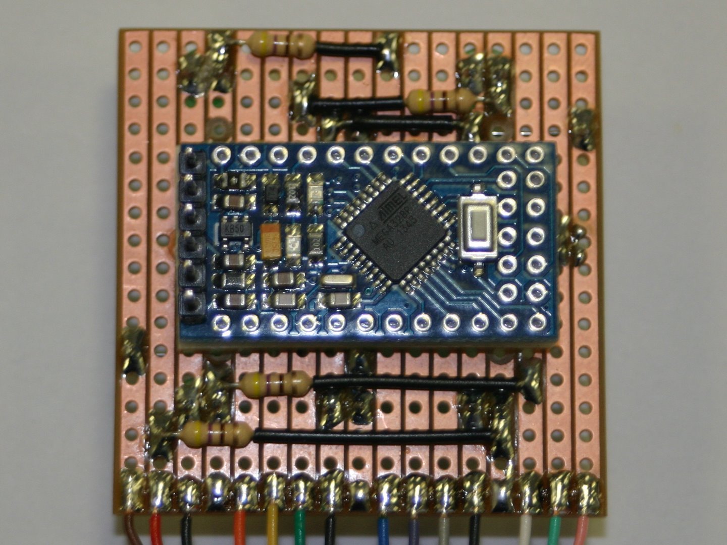 12 Hr Binary Clock, Hours and Minutes Only, DS1307 RTC, I2C, Arduino ...