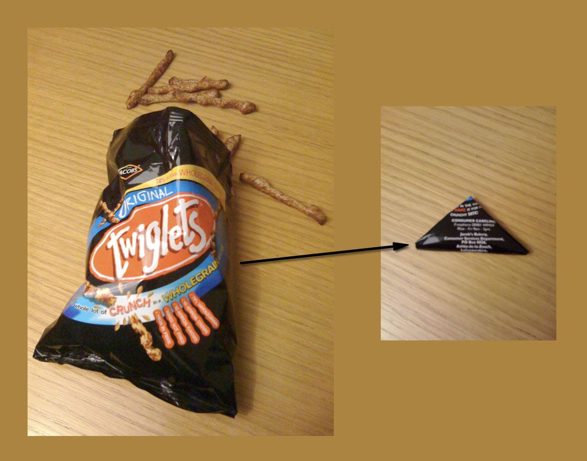 Crisp Packet Folding : 11 Steps - Instructables