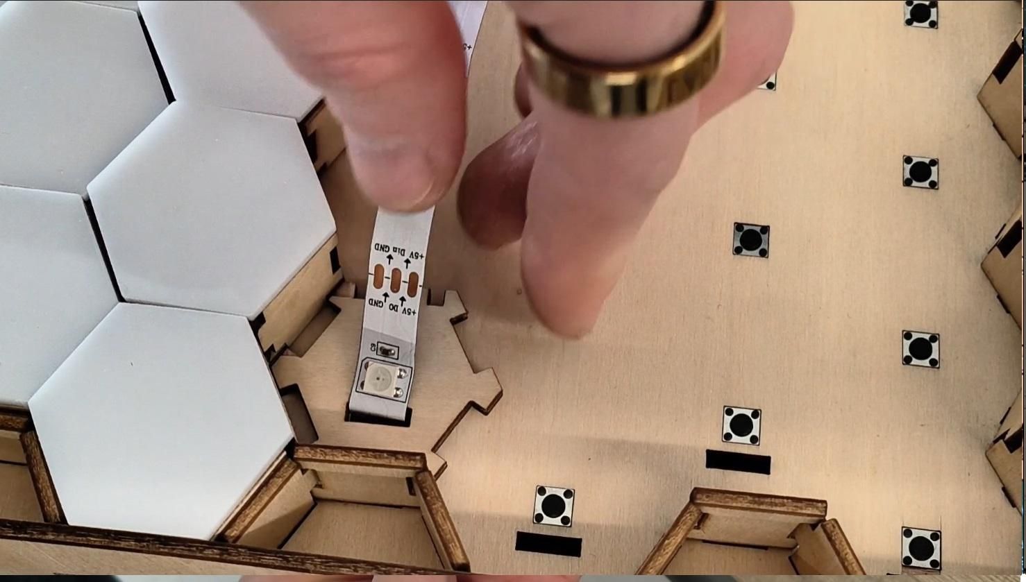 INTERACTIVE LED WALL & CLOCK! : 8 Steps (with Pictures) - Instructables