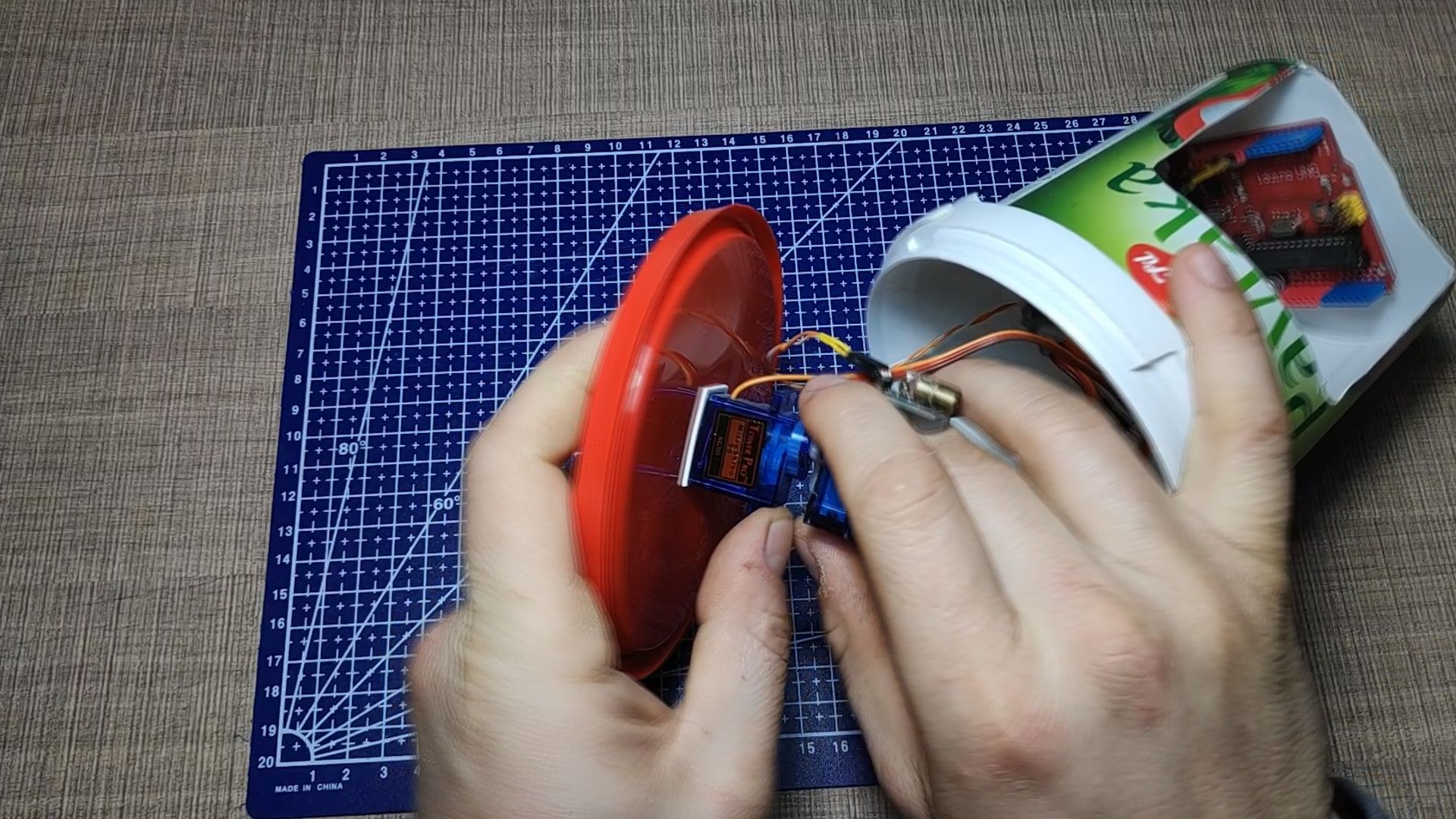 Arduino Controlled Laser Dog Chaser Toy : 6 Steps - Instructables