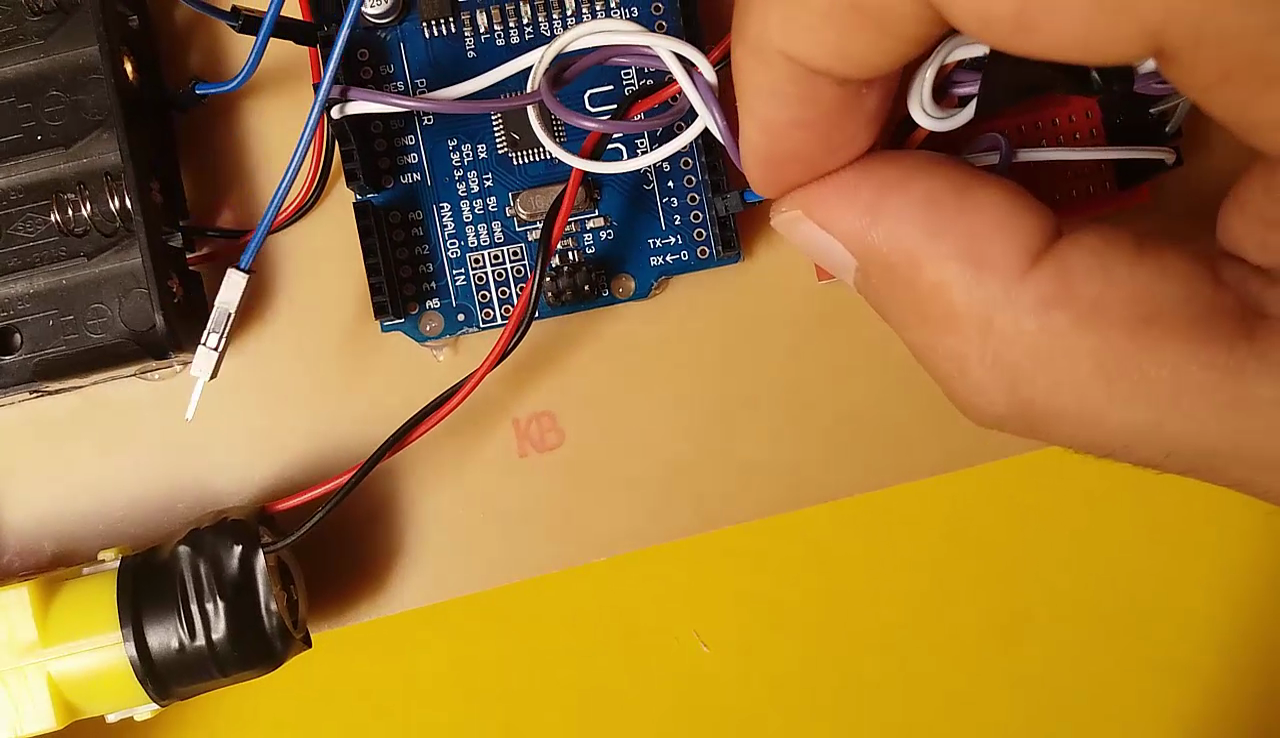 Arduino - Obstacle Avoiding Robot (with L293D) : 11 Steps (with ...