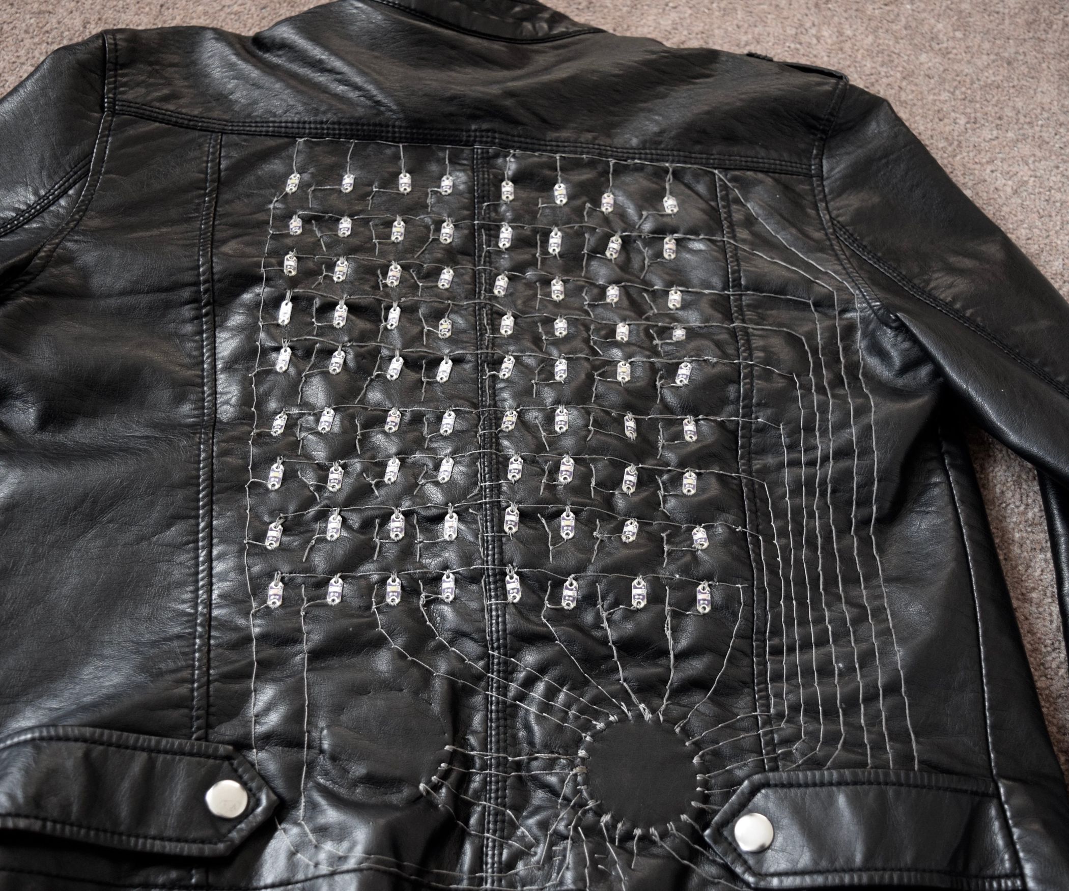 Light Show Jacket That Reacts to Music : 7 Steps (with Pictures ...