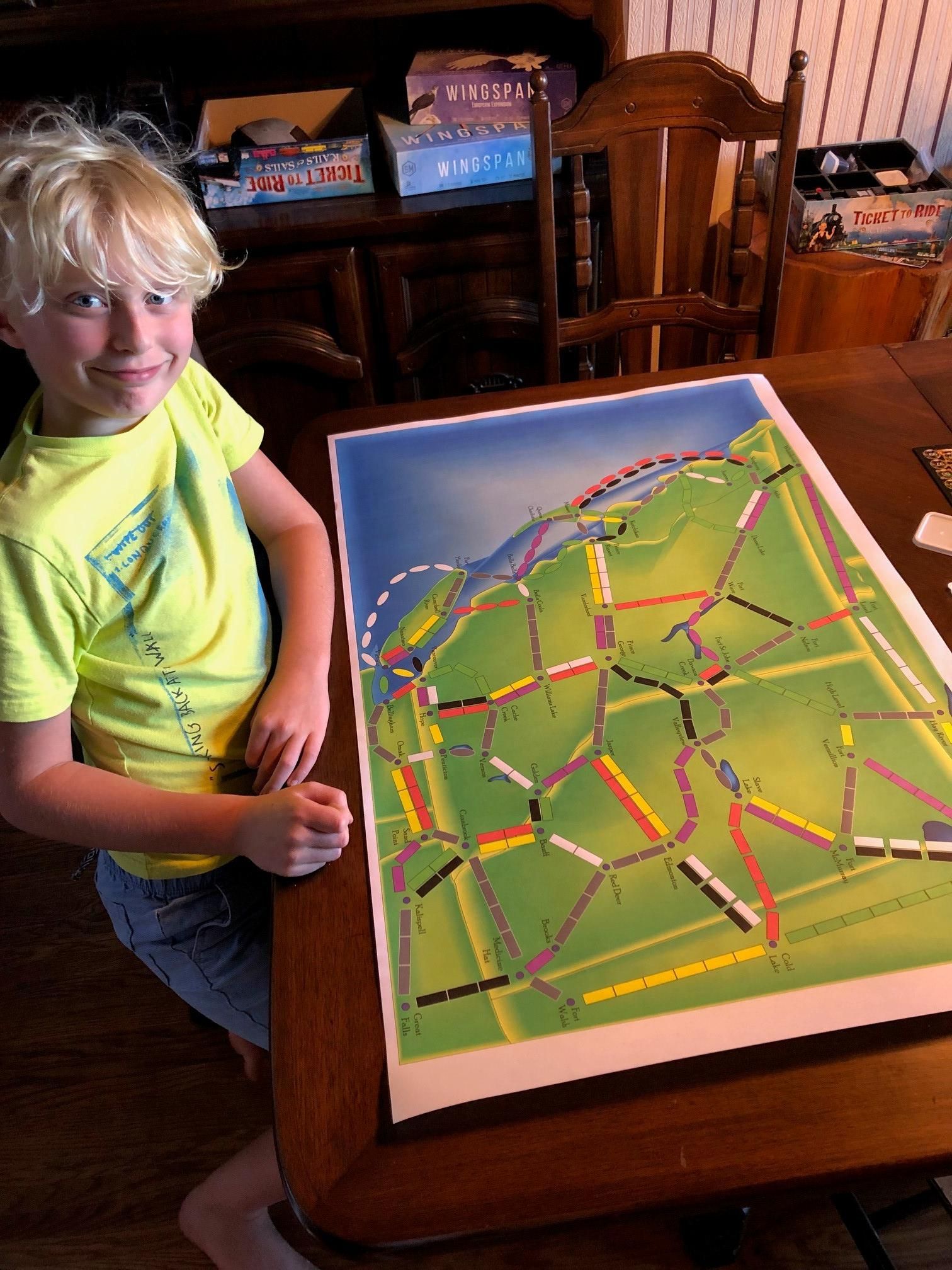 Western Canadian Map for Ticket to Ride : 10 Steps (with Pictures ...