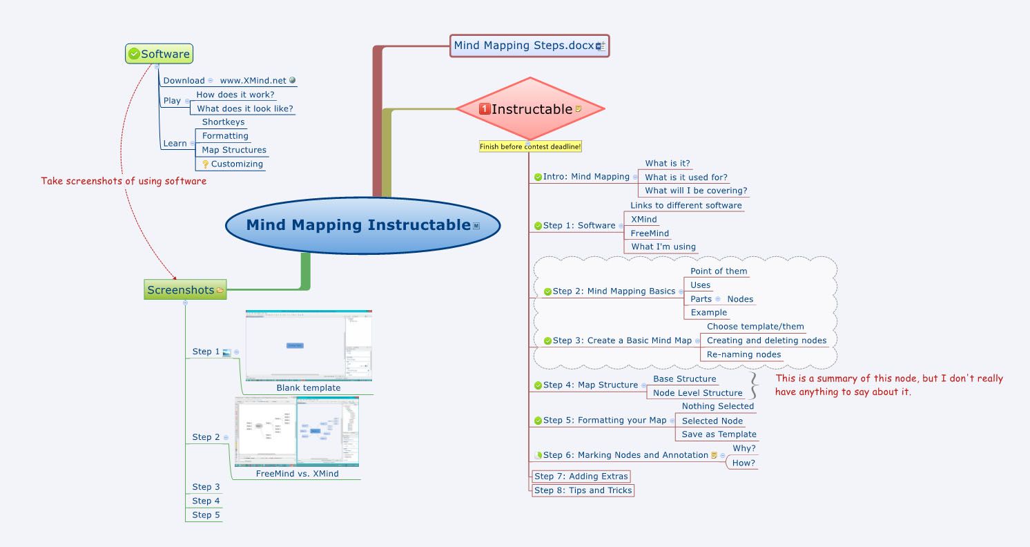 Mind Mapping Software for Visual Organization : 8 Steps (with Pictures ...