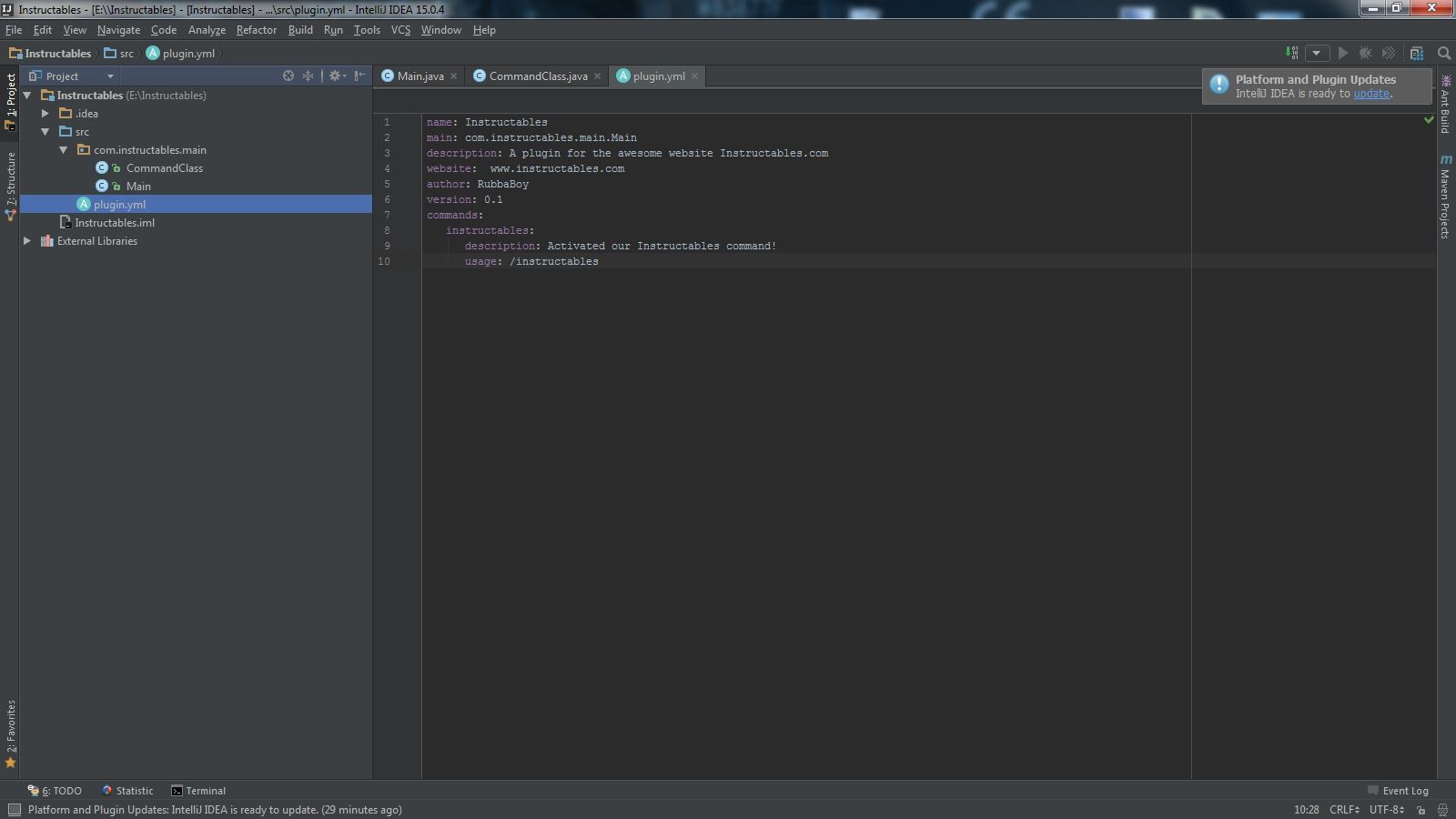 Minecraft Spigot Server Mod Creation : 14 Steps - Instructables