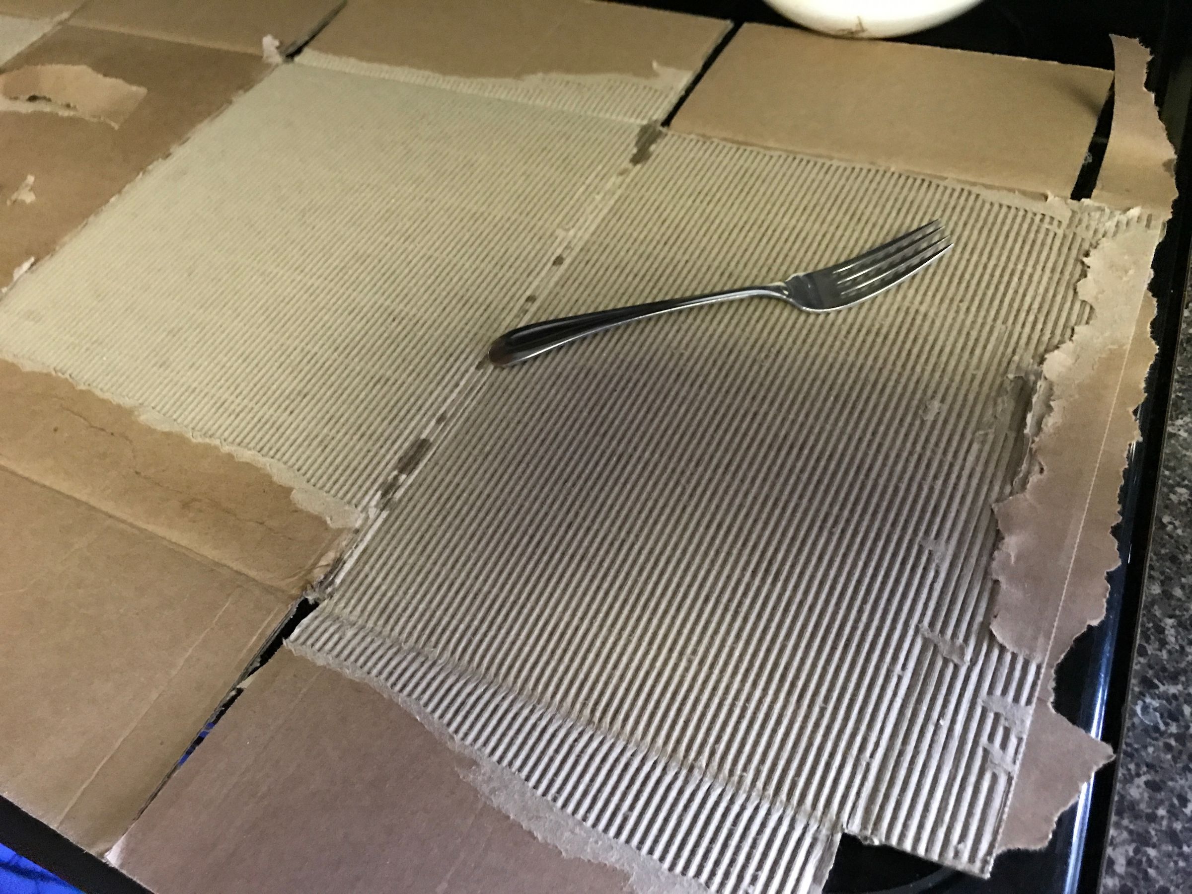 A Quick Method for Peeling Cardboard : 4 Steps (with Pictures ...