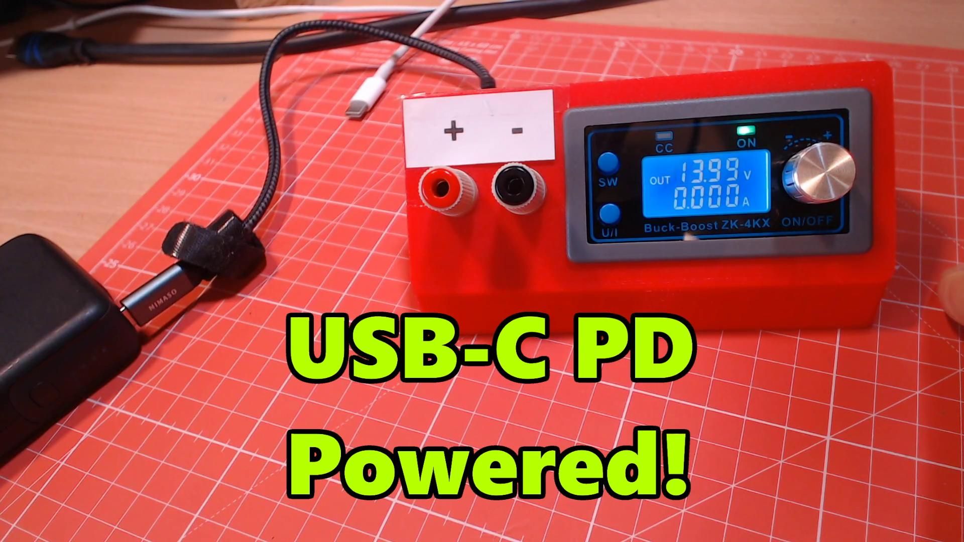 USB-C Powered Bench Power Supply : 10 Steps (with Pictures) - Instructables