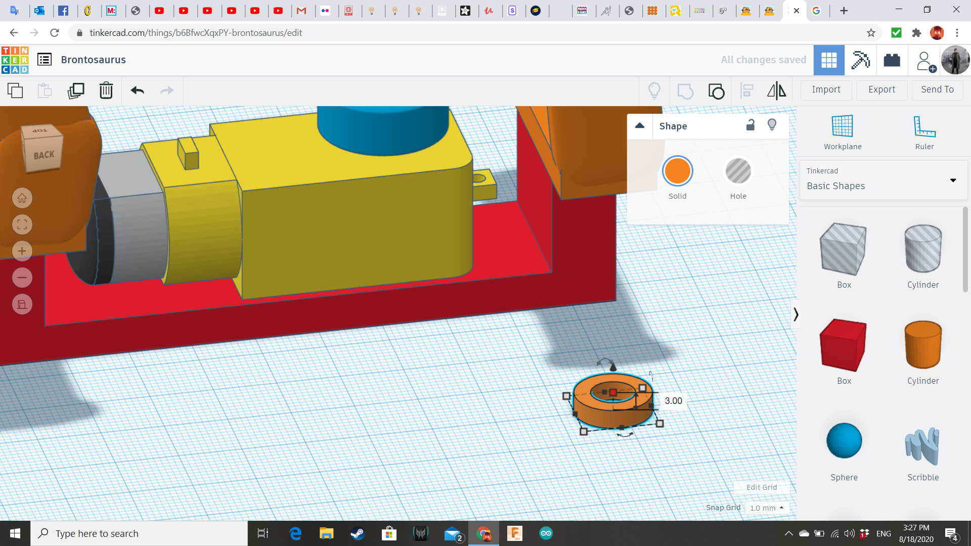 Tinkercad Robotics for School: Create TWO Walking Machines! : 27 Steps ...