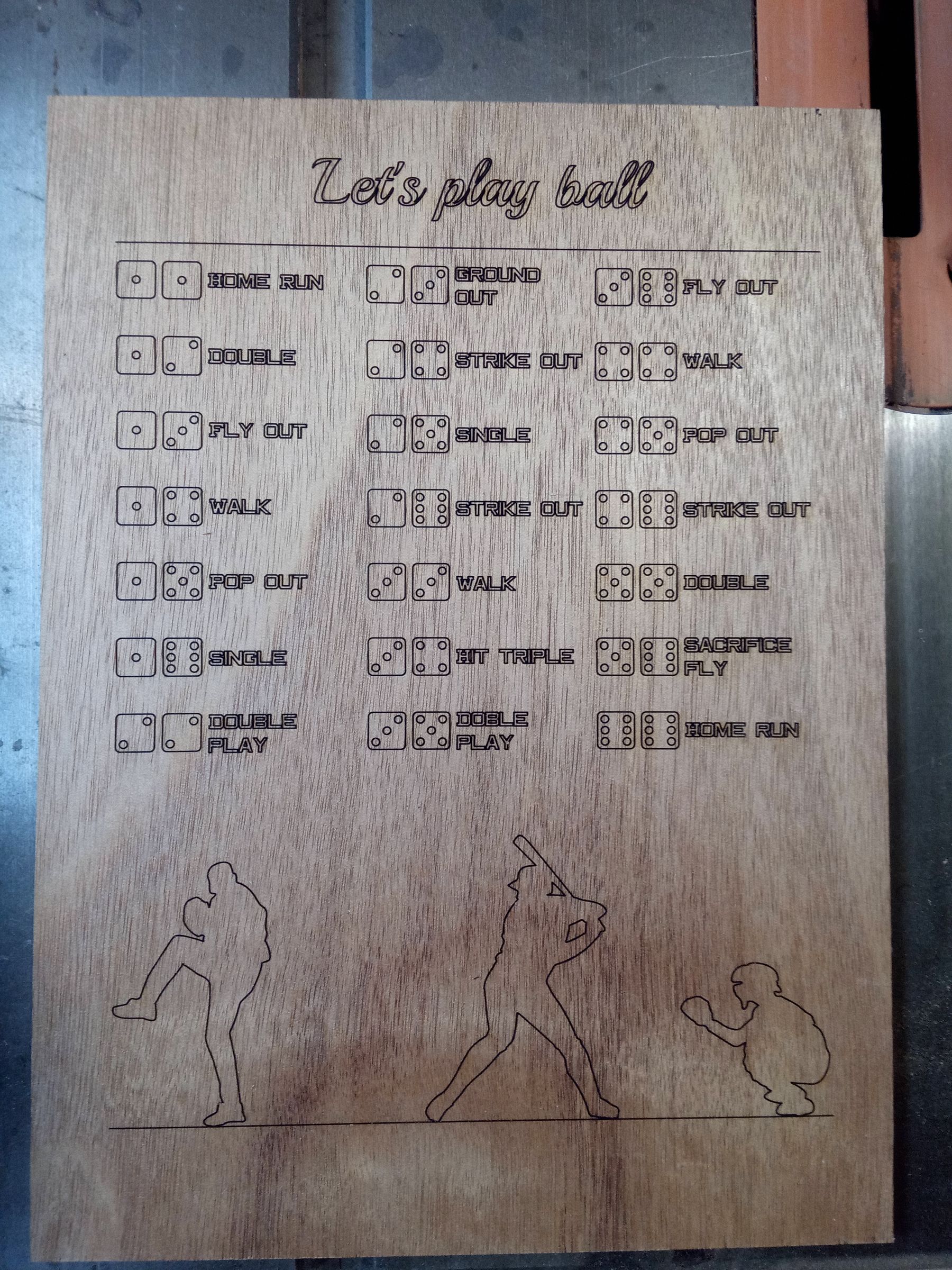 Let´s Play Ball ! Build Yourself a Heirloom Tabletop Game! : 8 Steps ...