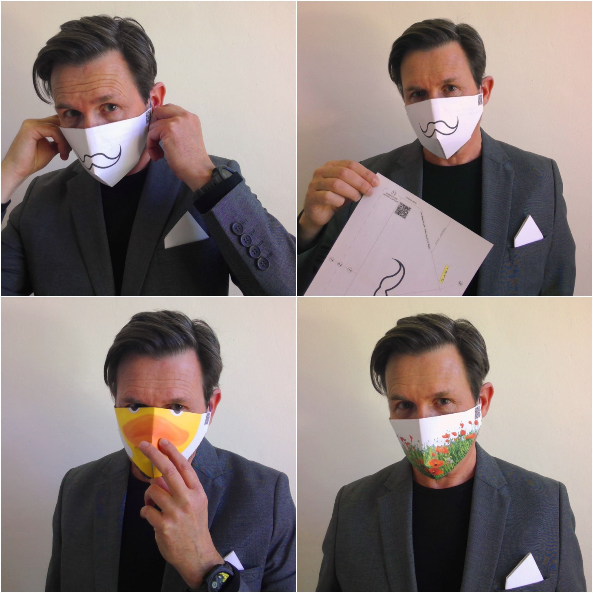 Just ... Another Face Mask, Square Pocket Edition. - Instructables