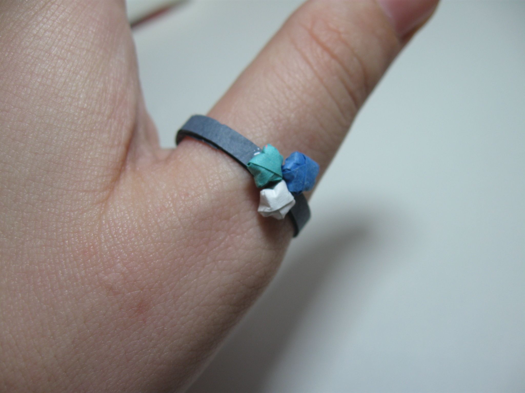 Paper Lucky Star Ring : 7 Steps (with Pictures) - Instructables