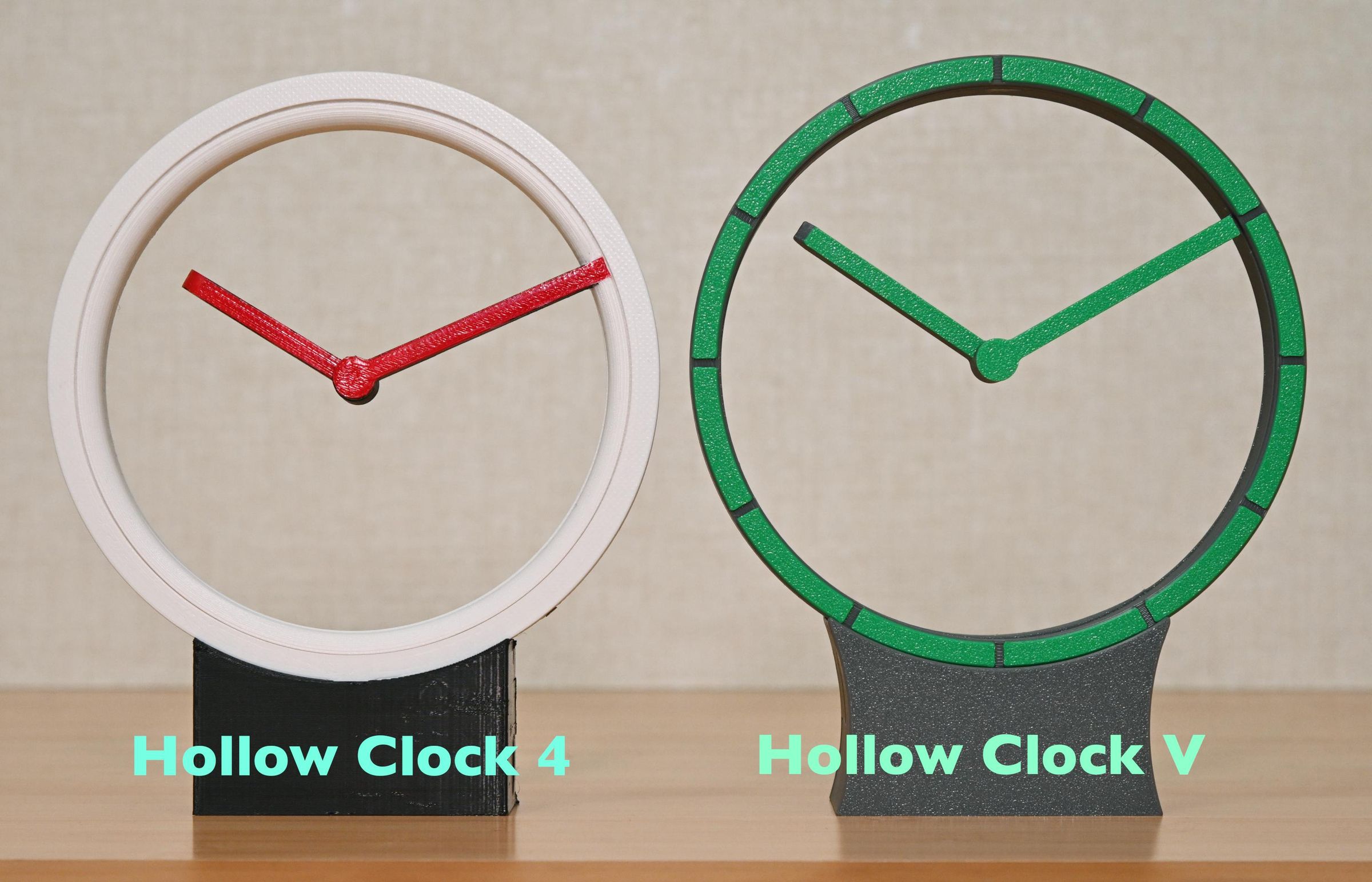 Hollow Clock V : 4 Steps (with Pictures) - Instructables