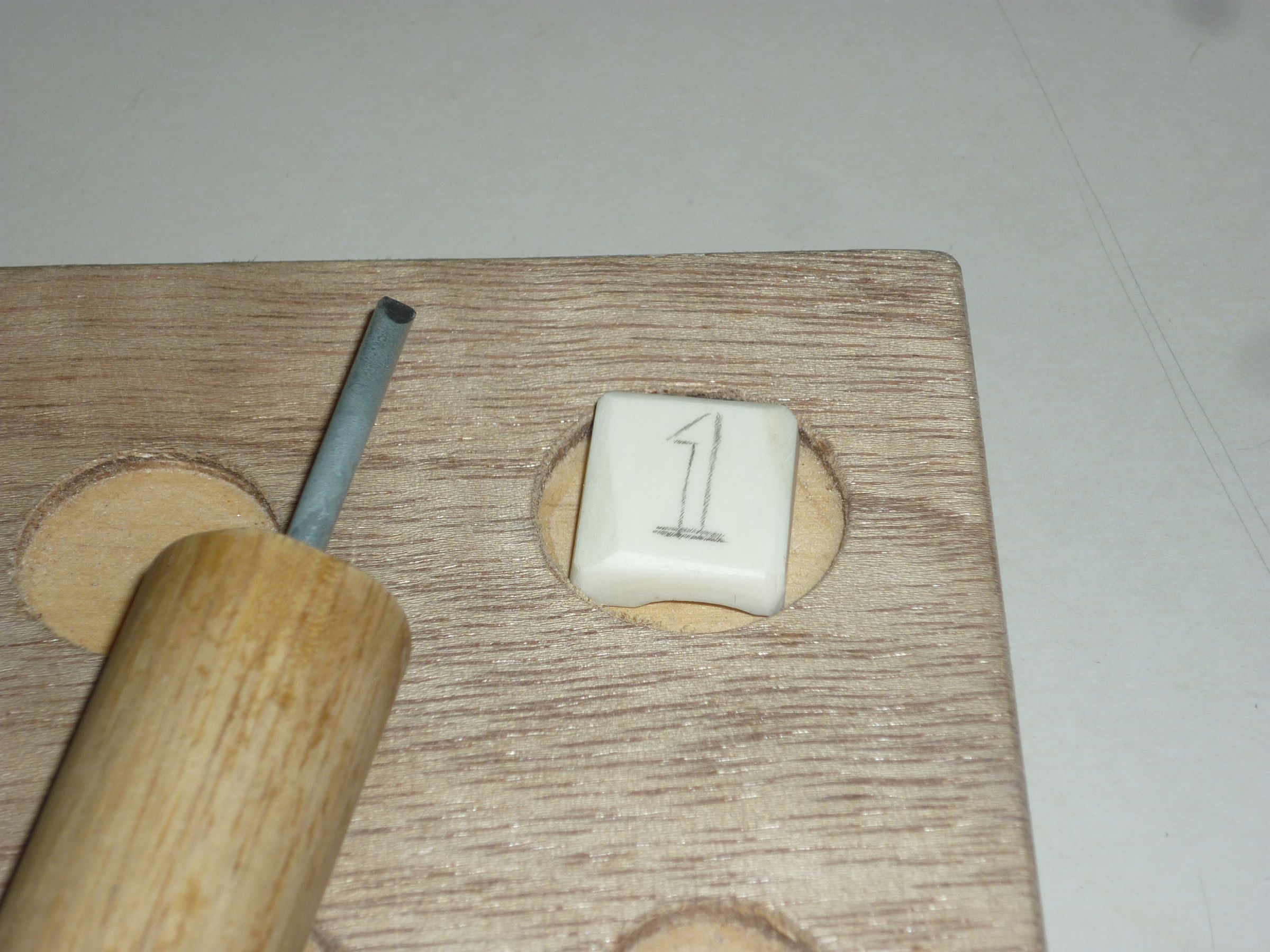 Hand-Carving a Game Tile From Bone : 5 Steps - Instructables