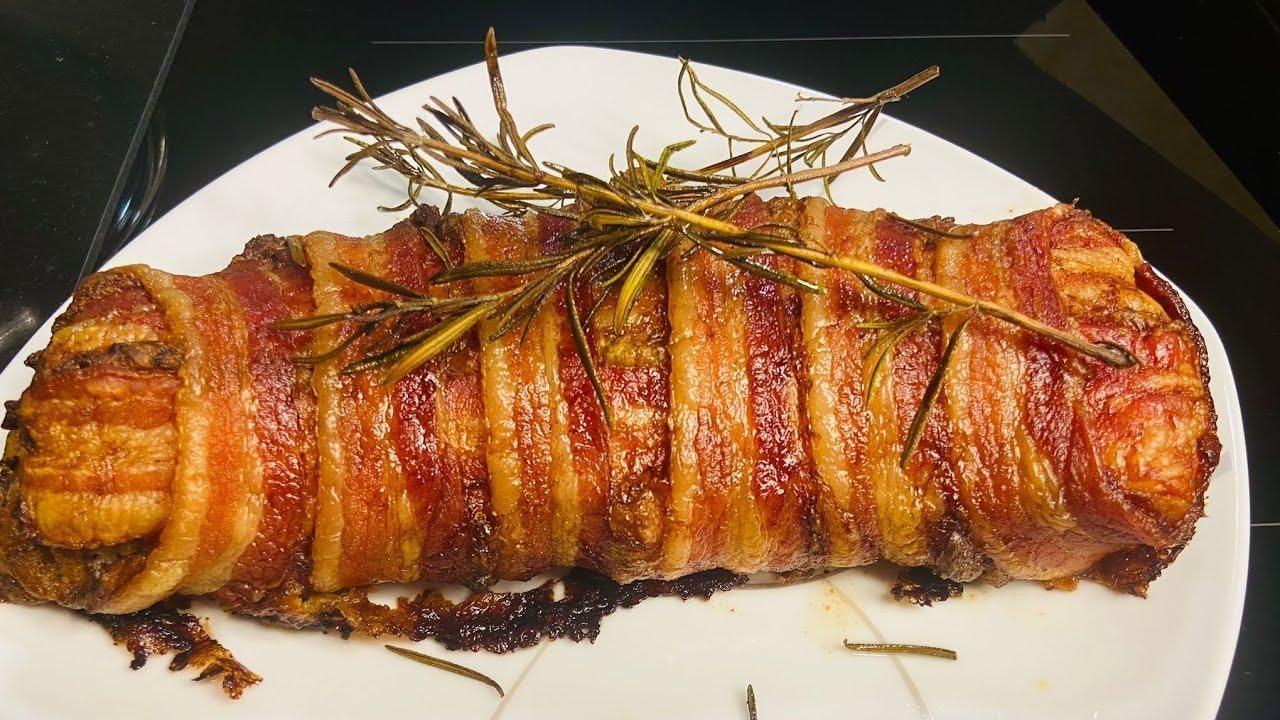 Gotcha Pork Roast From the Food Wars Anime. (Bacon Wrapped Potatoes ...