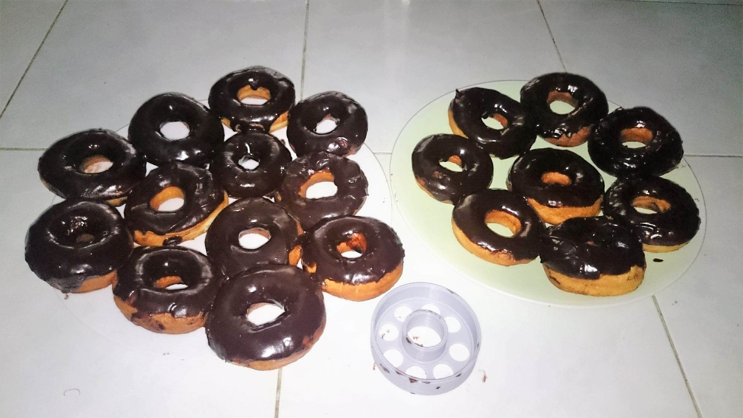 Easy Chocolate Donuts (3D Printed Donut Cutter!) : 6 Steps - Instructables