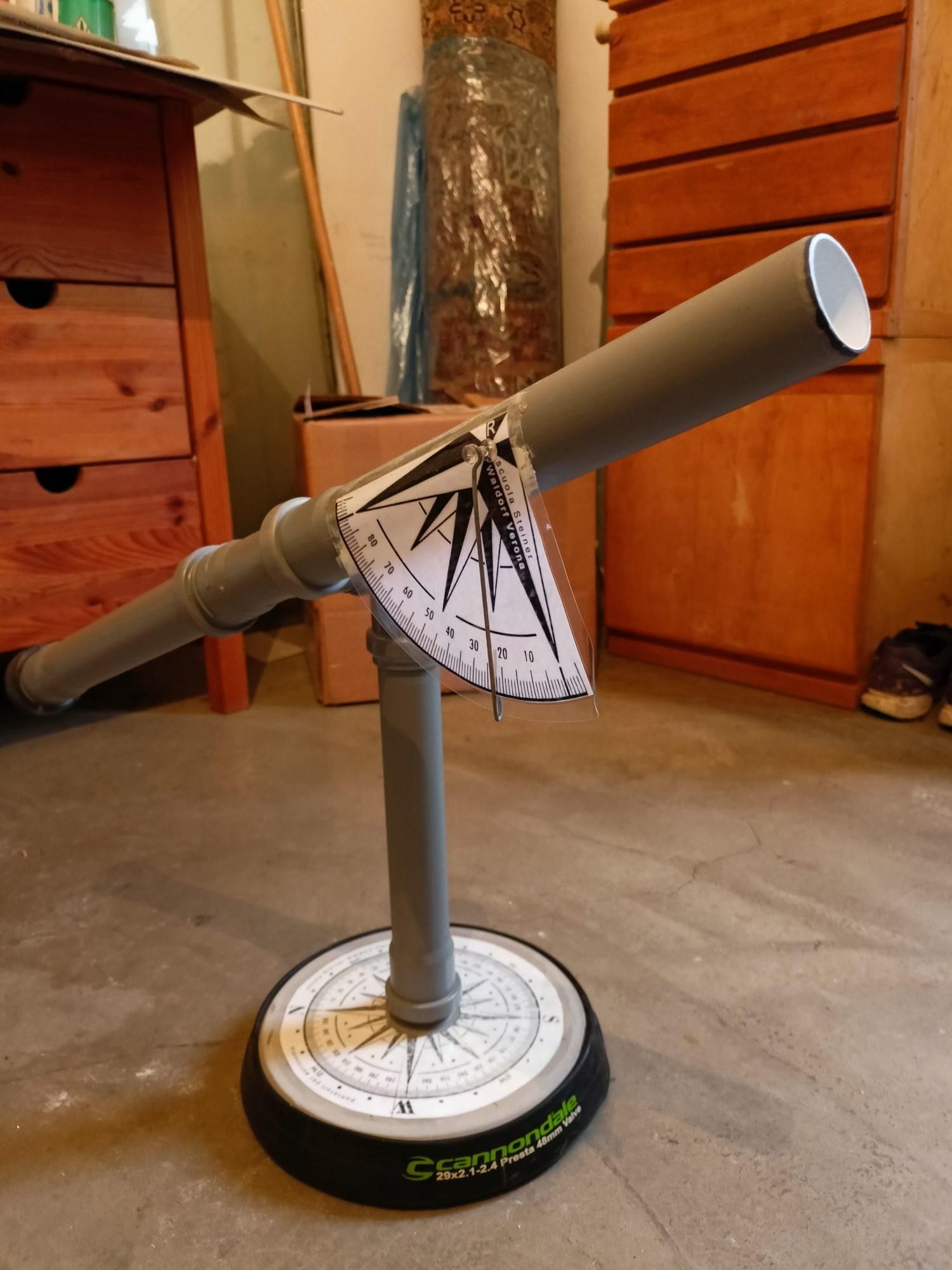 Cheap and Reliable Altazimuth Mount : 20 Steps (with Pictures ...