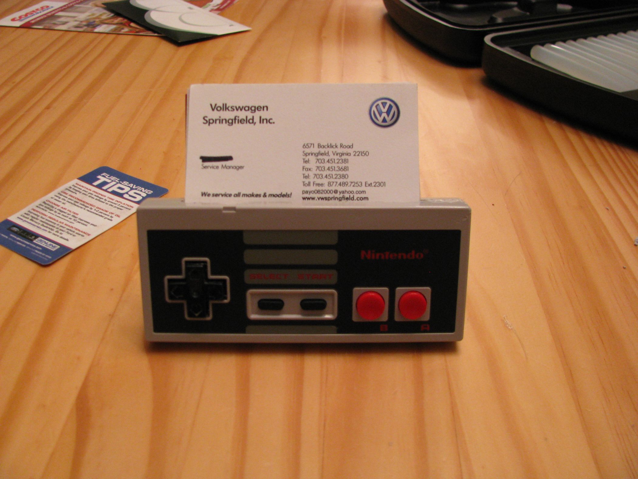 Nintendo Controller Business Card Holder! W/sound : 5 Steps - Instructables