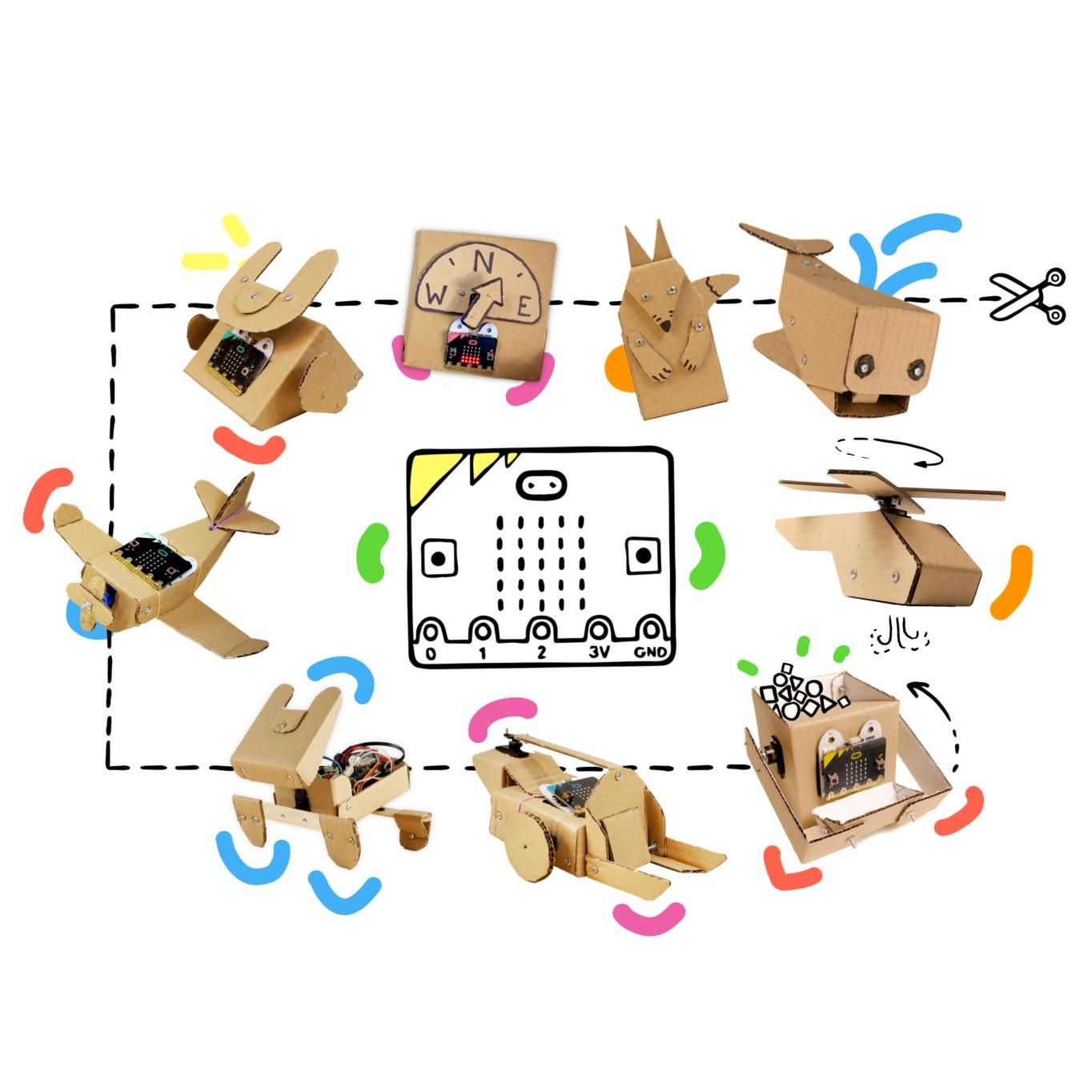 Easy Robotics With Cardboard and BBC Micro:Bit : 5 Steps - Instructables