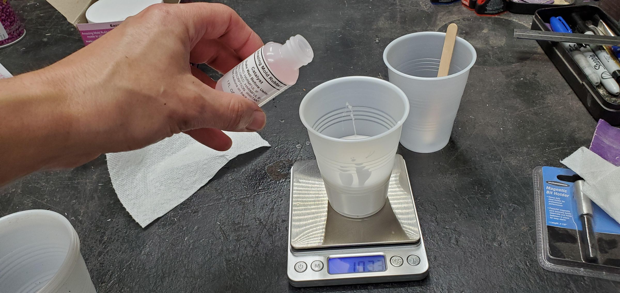 Epoxy Resin Screwdriver/Nut Driver From Silicone Mold Making to Casting ...