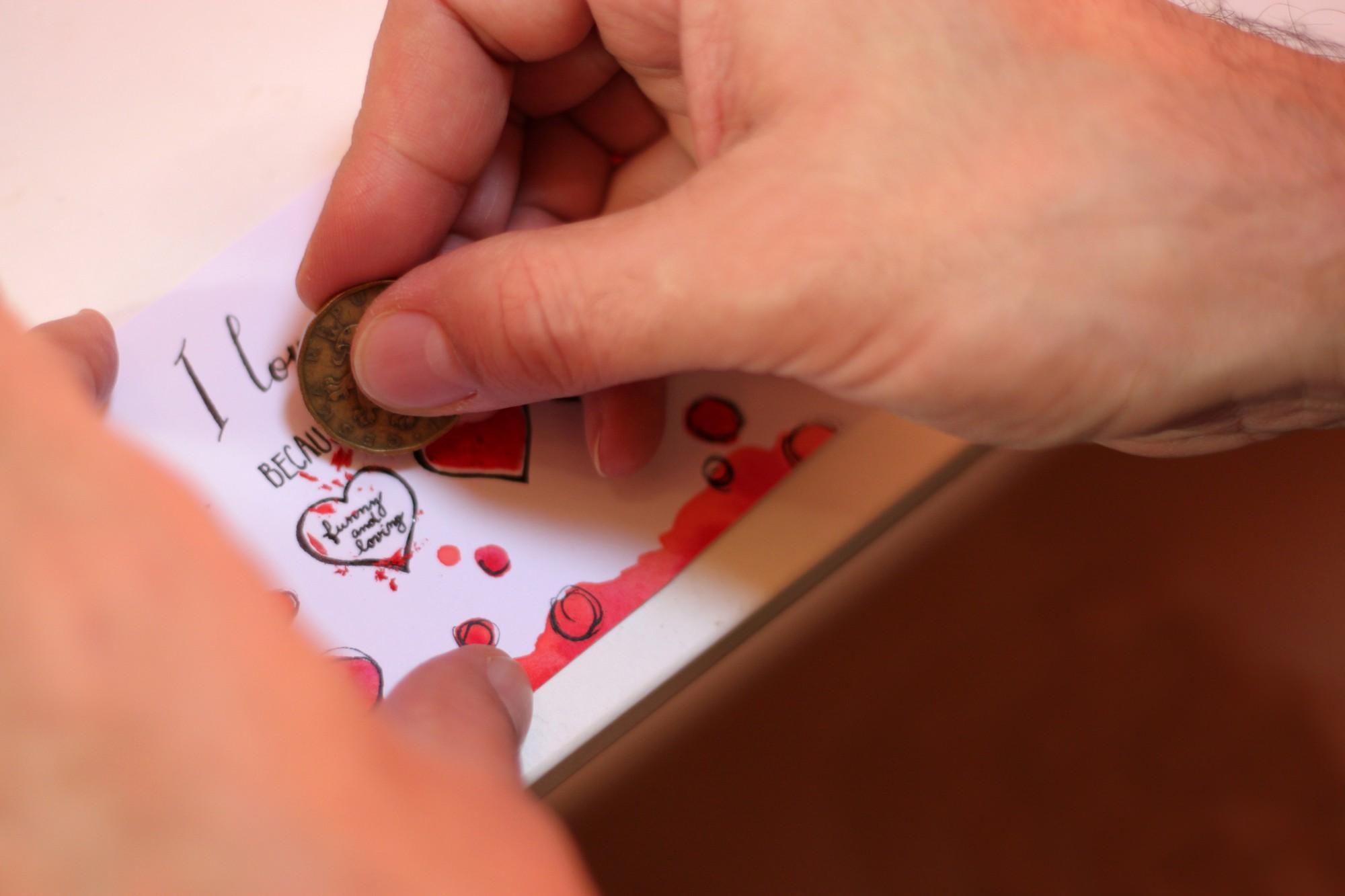 Love Card With Scratch-off Paint : 3 Steps (with Pictures) - Instructables