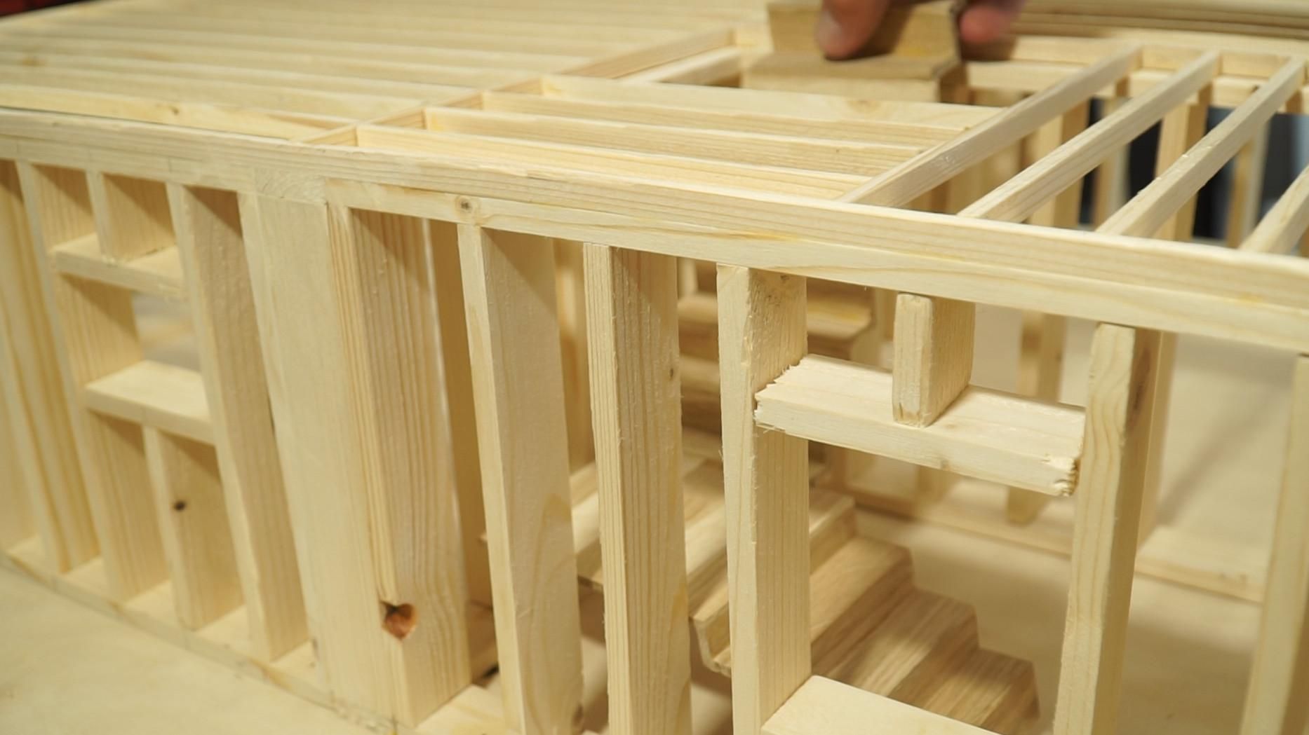 Miniature Timber Frame House : 10 Steps (with Pictures) - Instructables